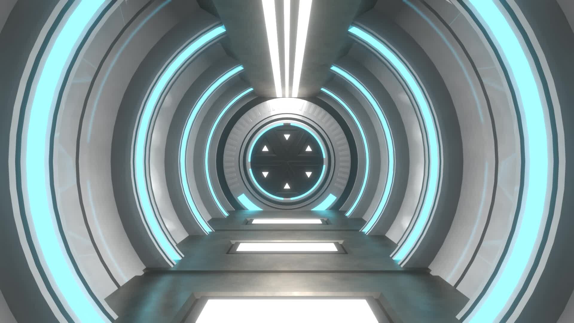 ArtStation - Sci-fi Hall