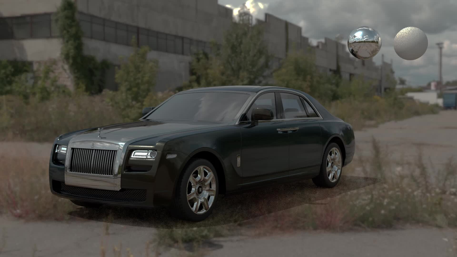 ArtStation - Rolls Royce Ghost