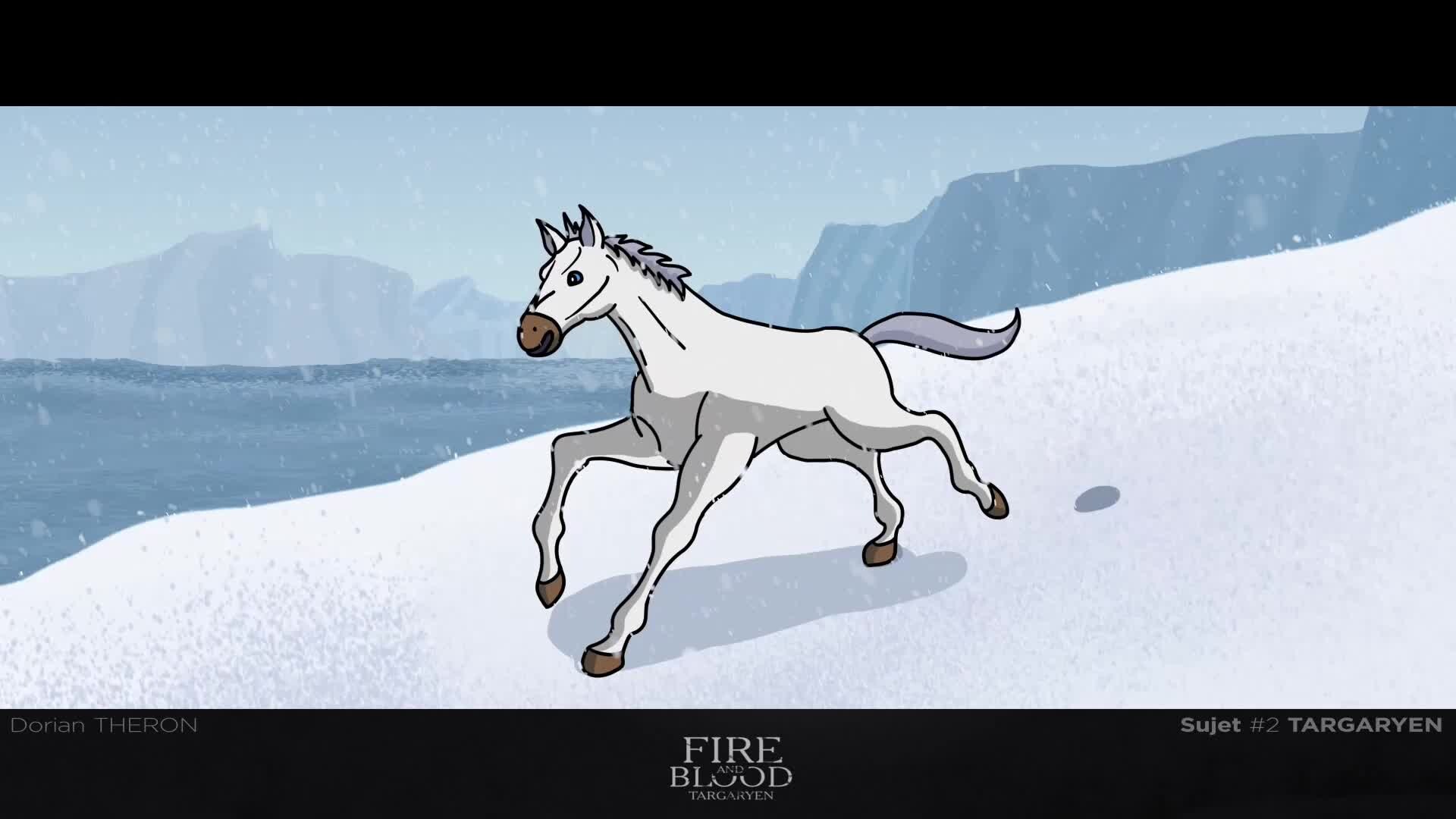 ArtStation - Horse run cycle animation