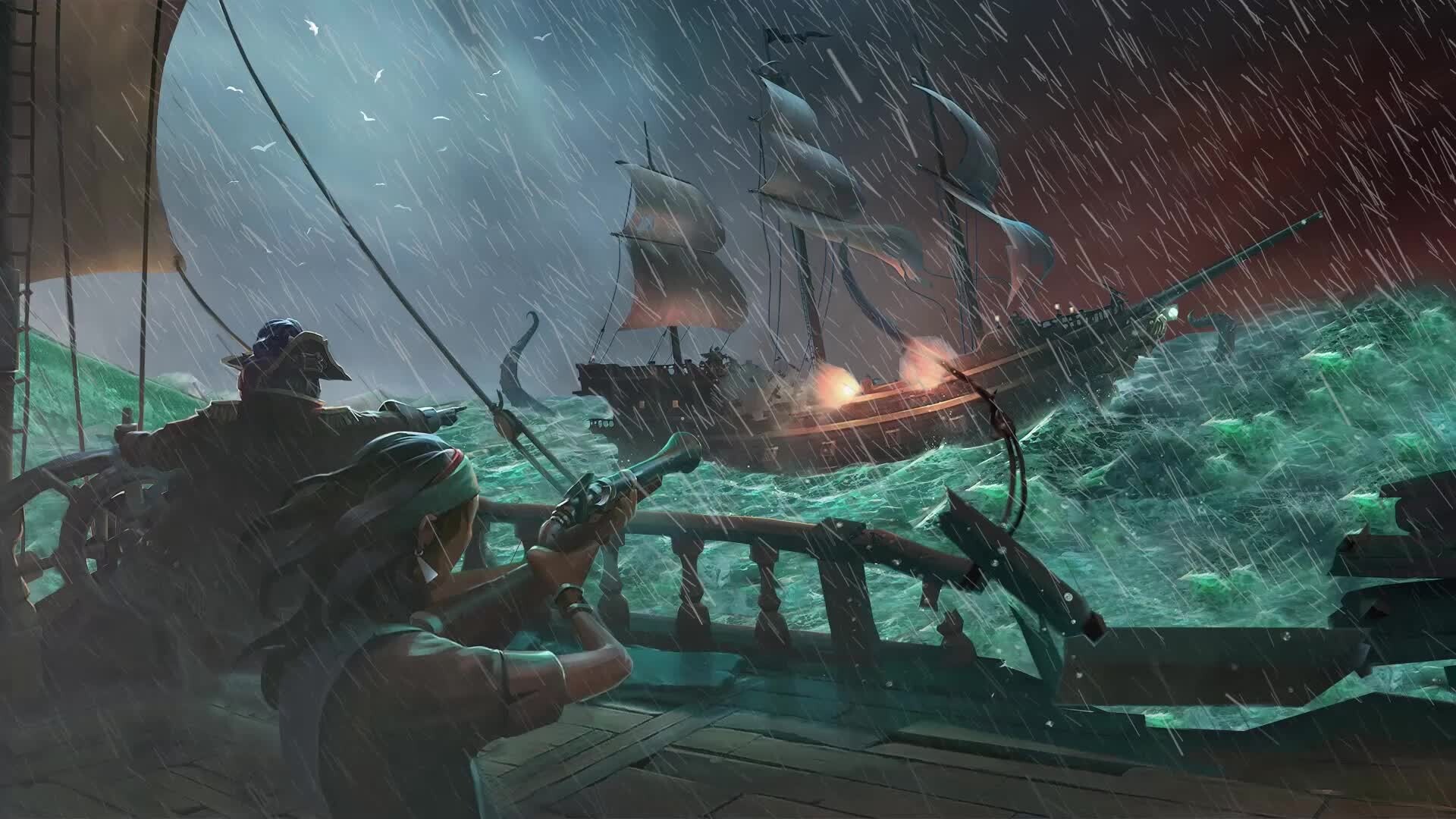 ArtStation - Sea Of Thieves illustration animation