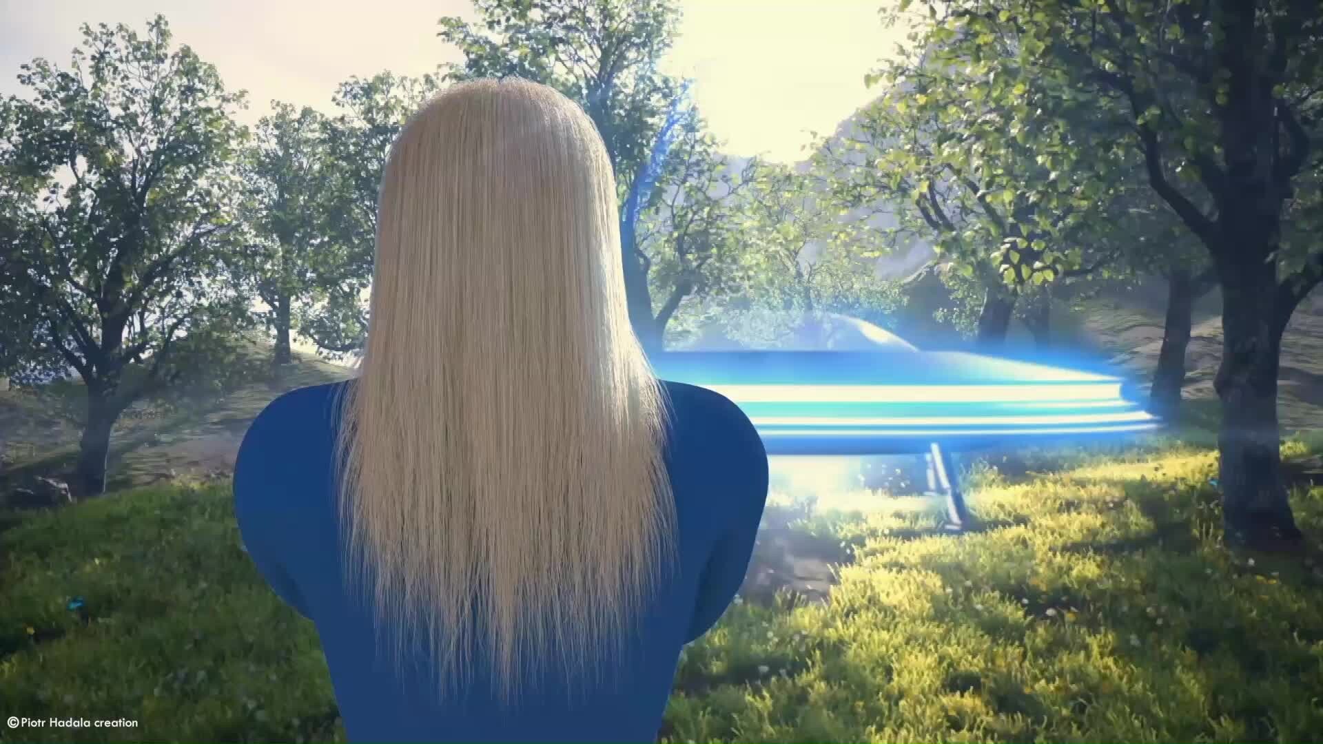 ArtStation - Benevolent Extraterrestrial animation :)