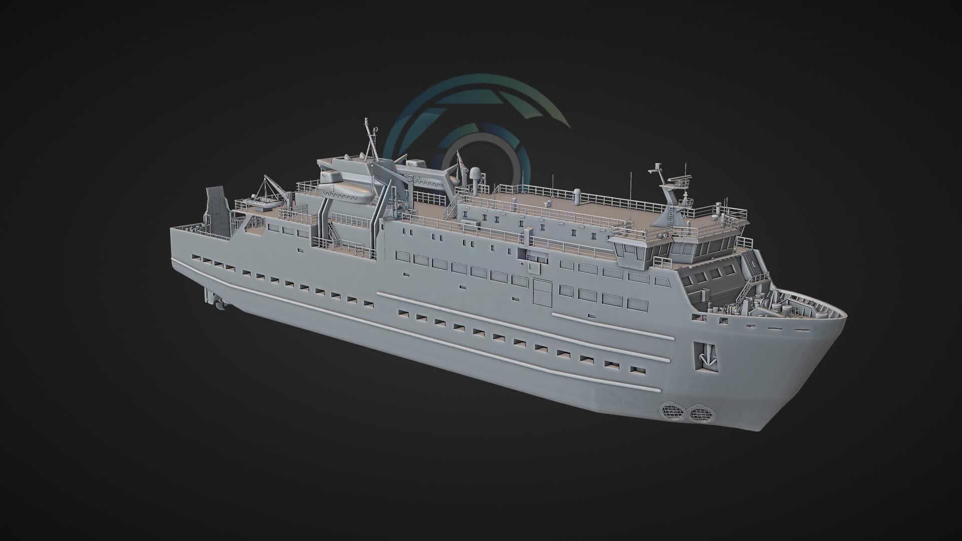 ArtStation - Ship Modelling for printing