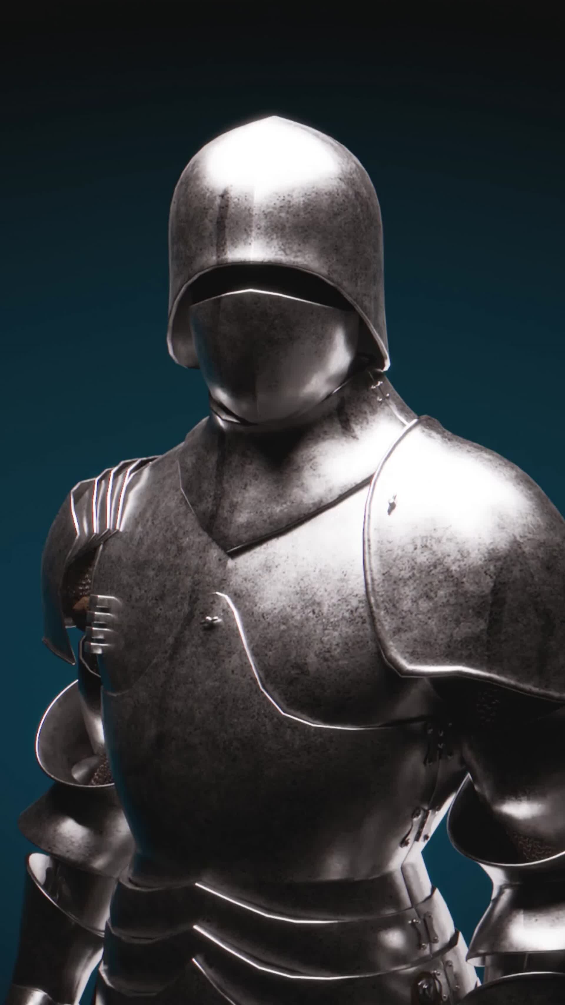 ArtStation - Medieval Knight Armor and Mace