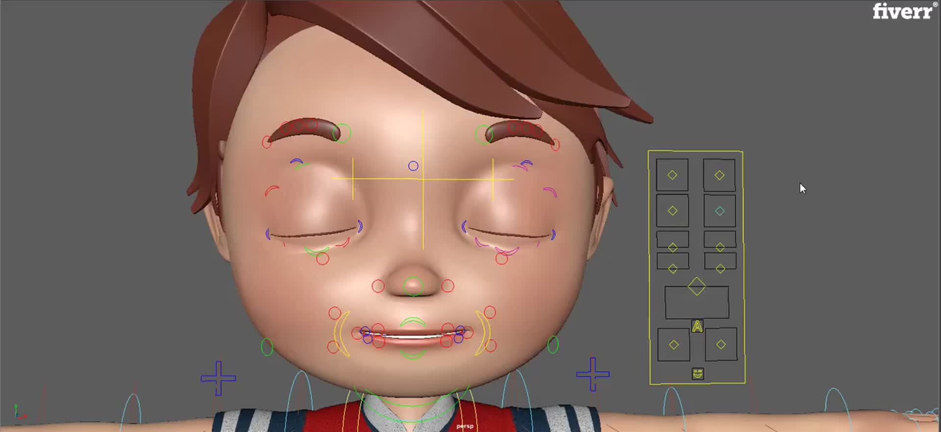 ArtStation - Face Rigging