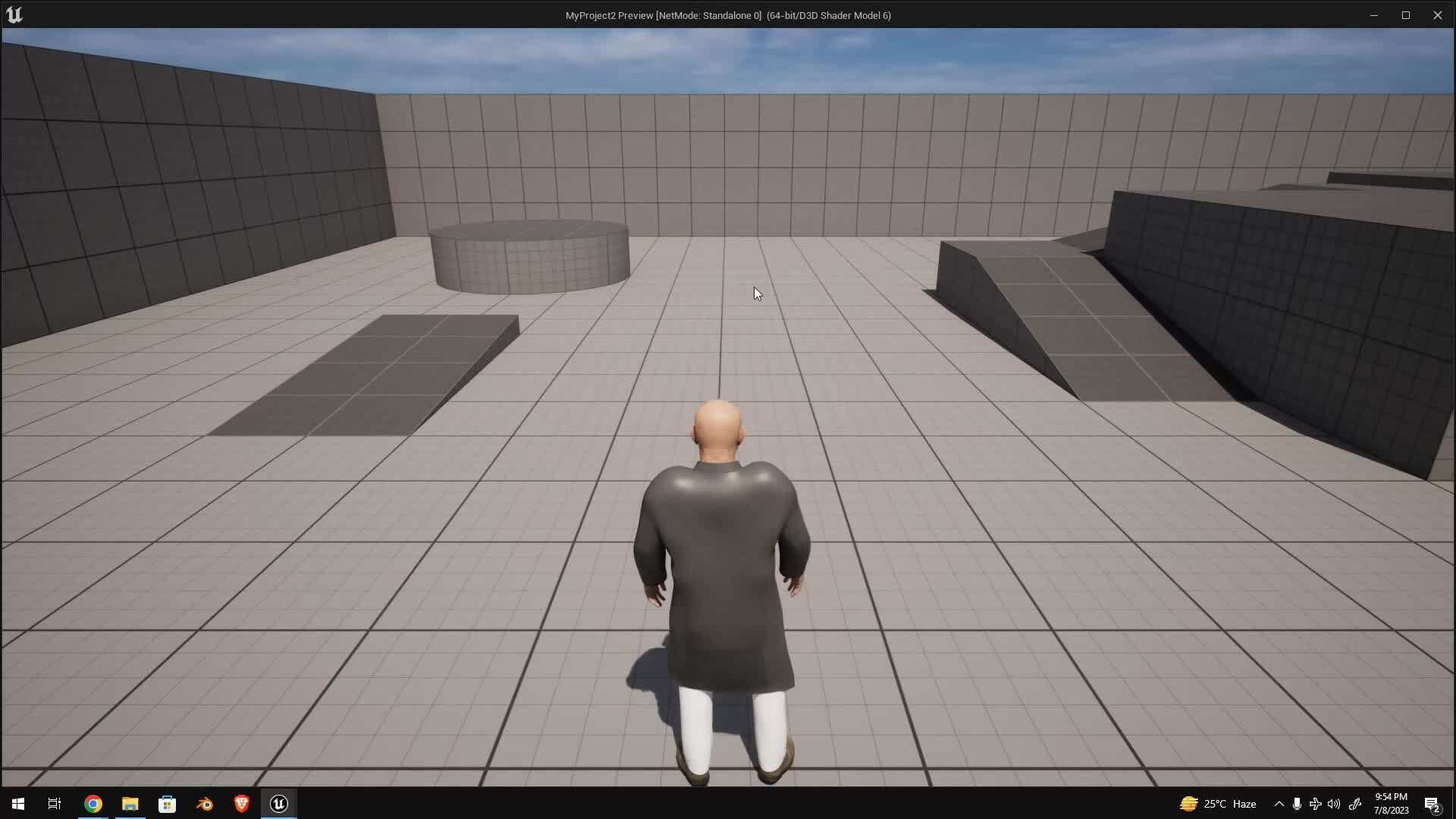 ArtStation - Basic Animation Blueprints For Custom Character.