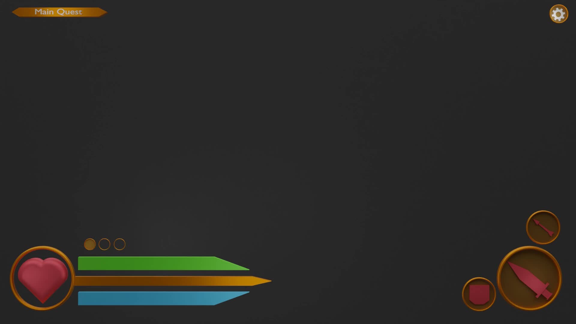 ArtStation - Mobile Game Interface - Animation Cycle Render