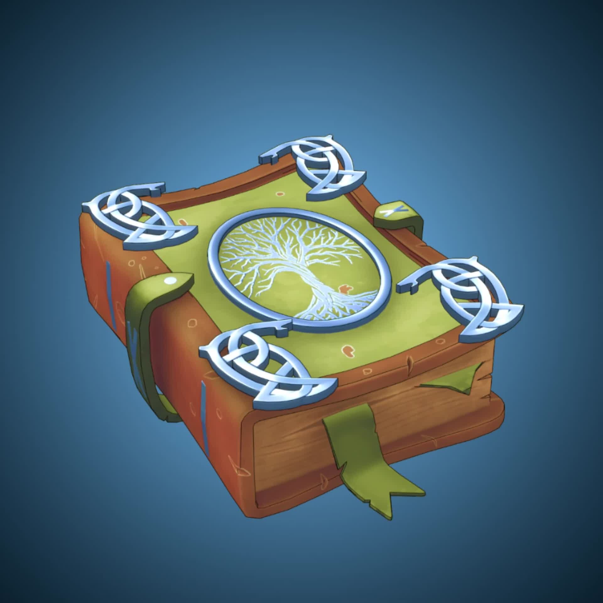 ArtStation - Stylized Book