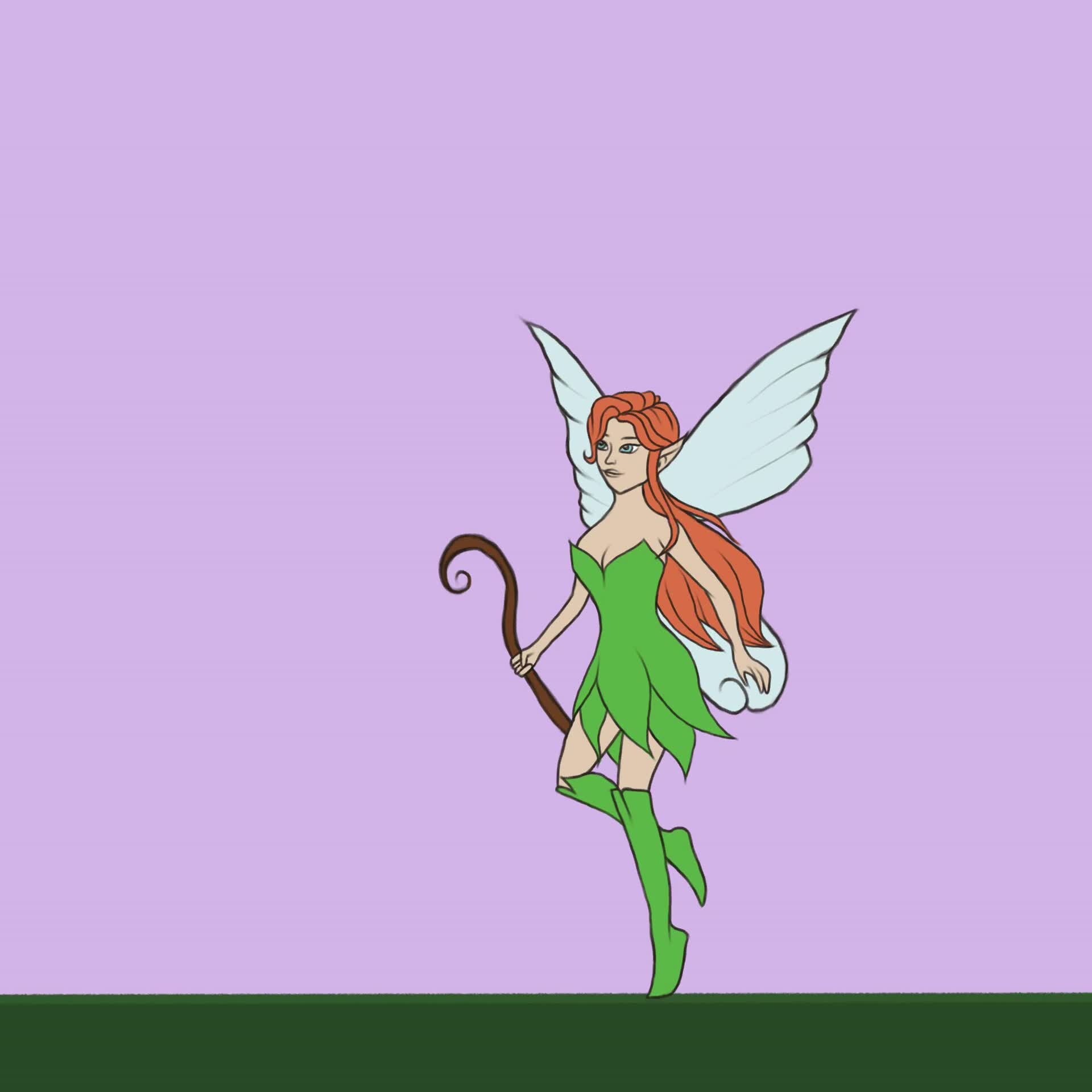 ArtStation - Fairy 2D Sprite Animation
