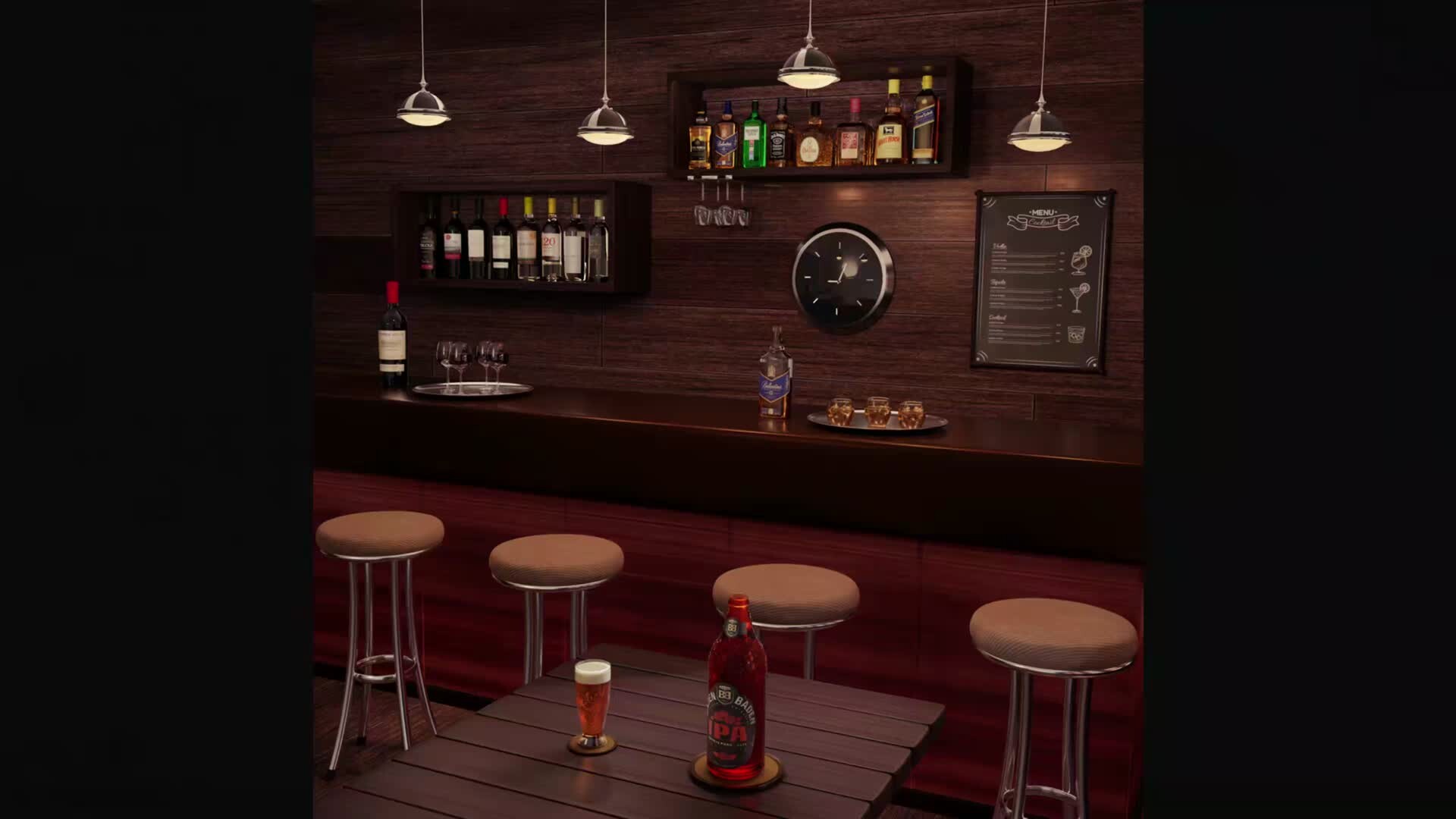 ArtStation - Rustic Bar