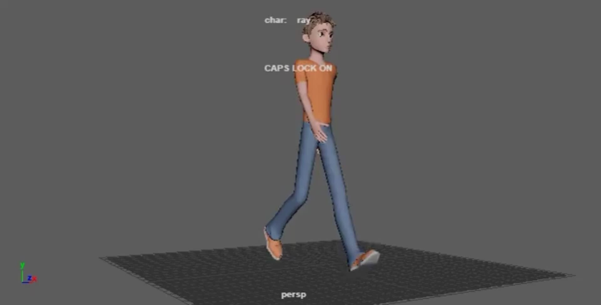 ArtStation - Walk animation