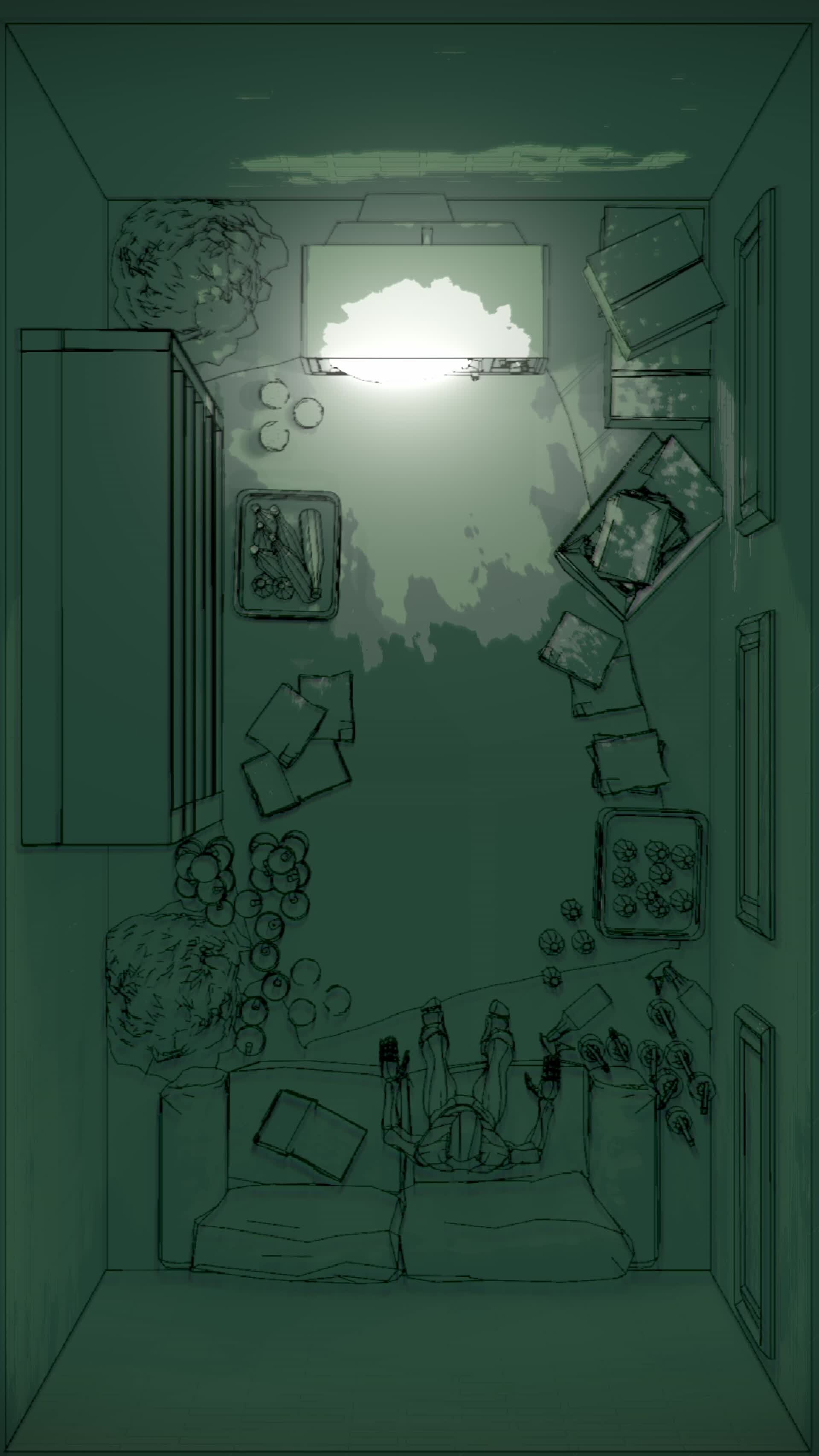 ArtStation - A man Sitting in a room