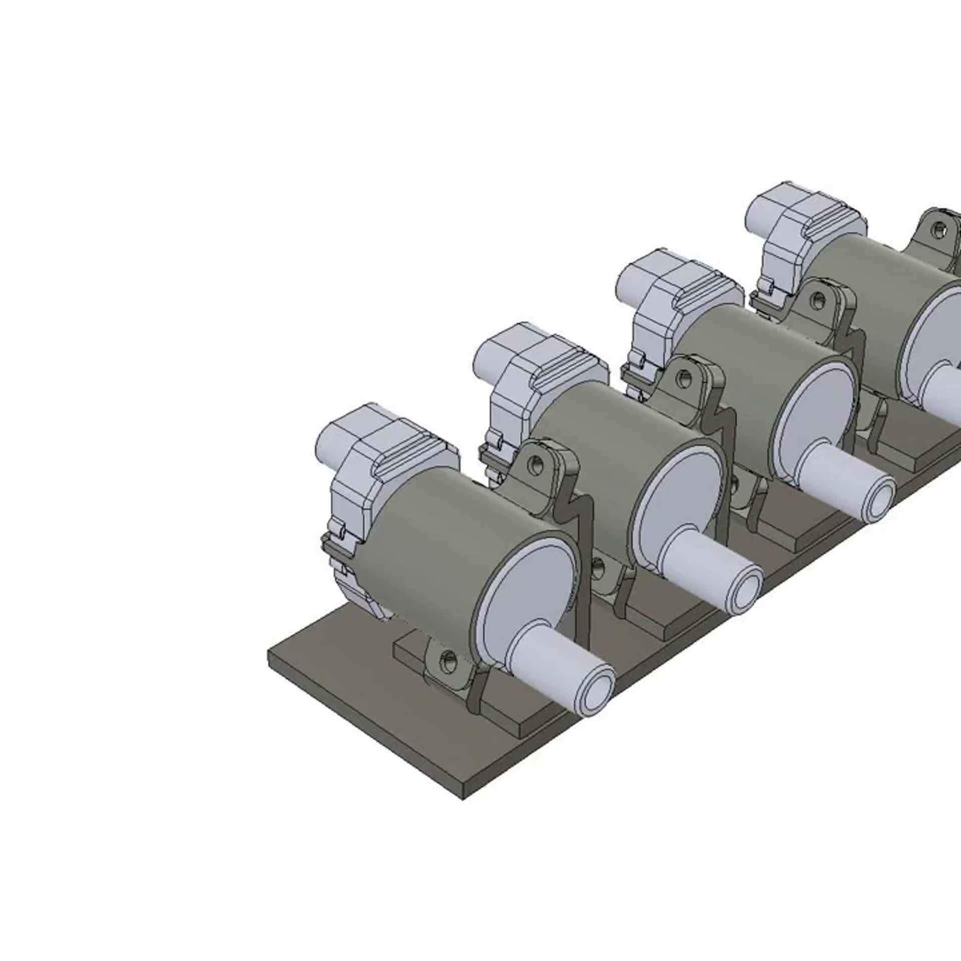 ArtStation - Mazda RX8 ignition coil D585 braket
