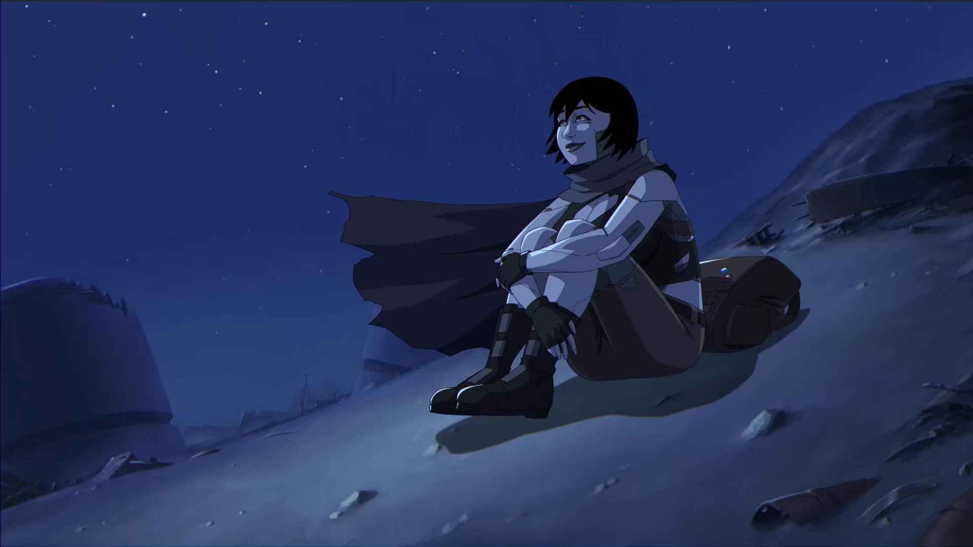 ArtStation - Neon - Stargazing (animation loop)