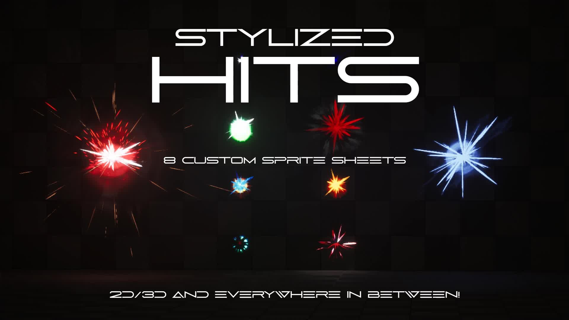 ArtStation - Stylized Hit Sprites
