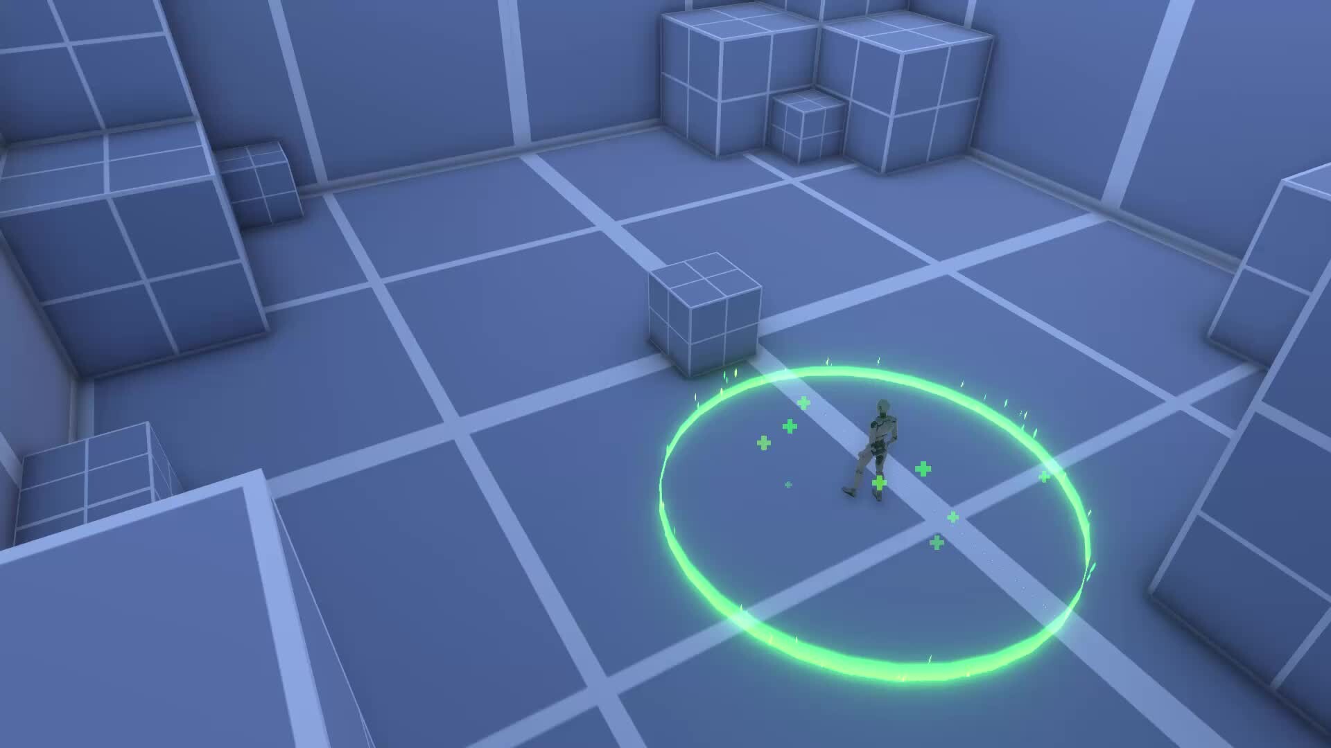 ArtStation - Health Power up ( AOE ) in Unity Shader graph.