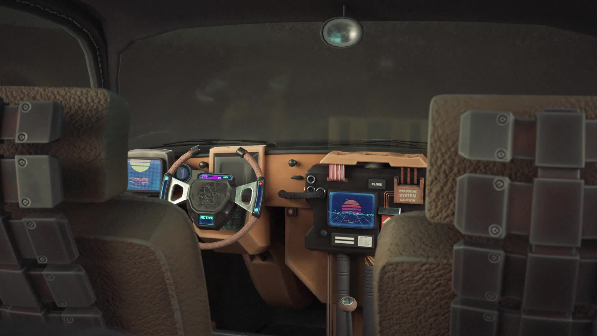 ArtStation - VW Dune Buggy Interior