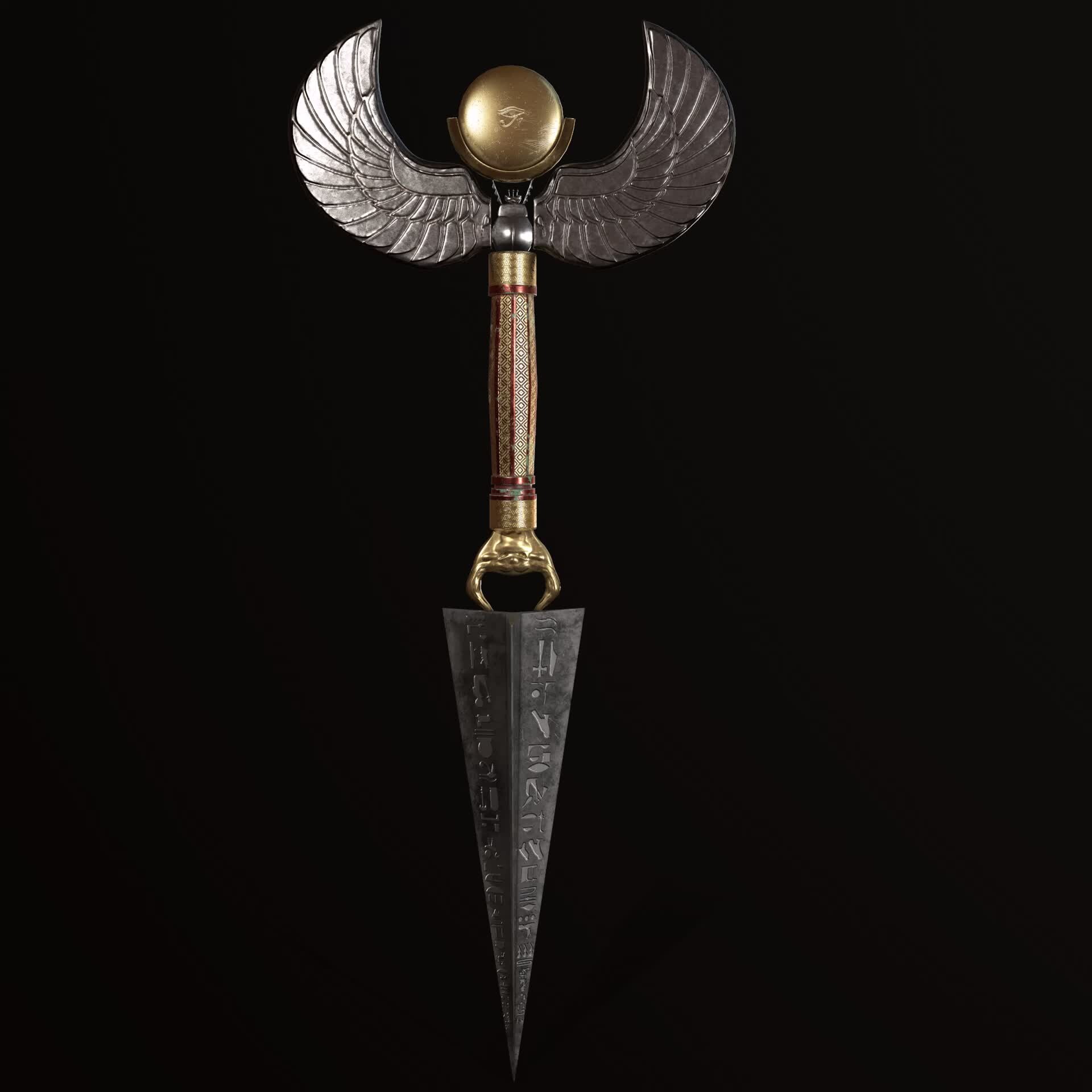 ArtStation - Ancient Egyptian Ritual Dagger