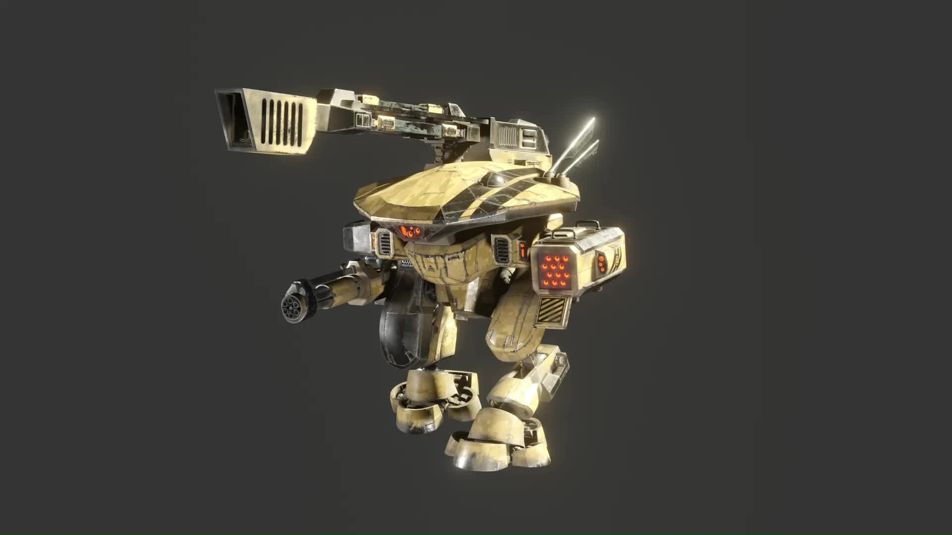 ArtStation - Just a Mech Animation