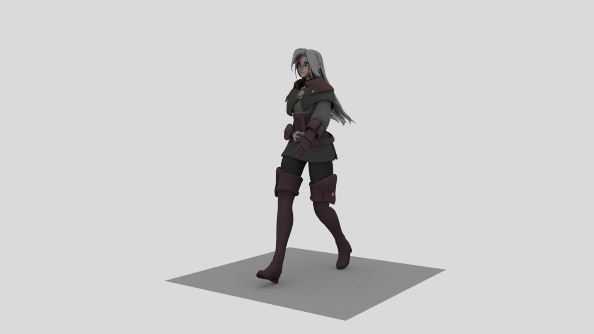 ArtStation - Walk Cycle