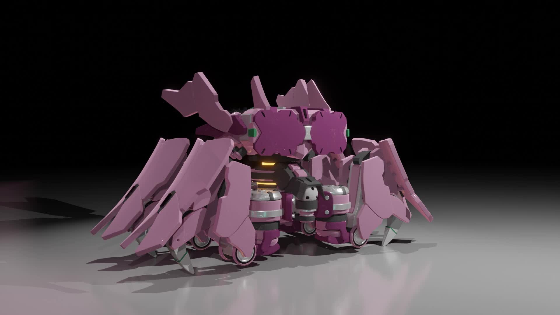 ArtStation - Macho pink robot