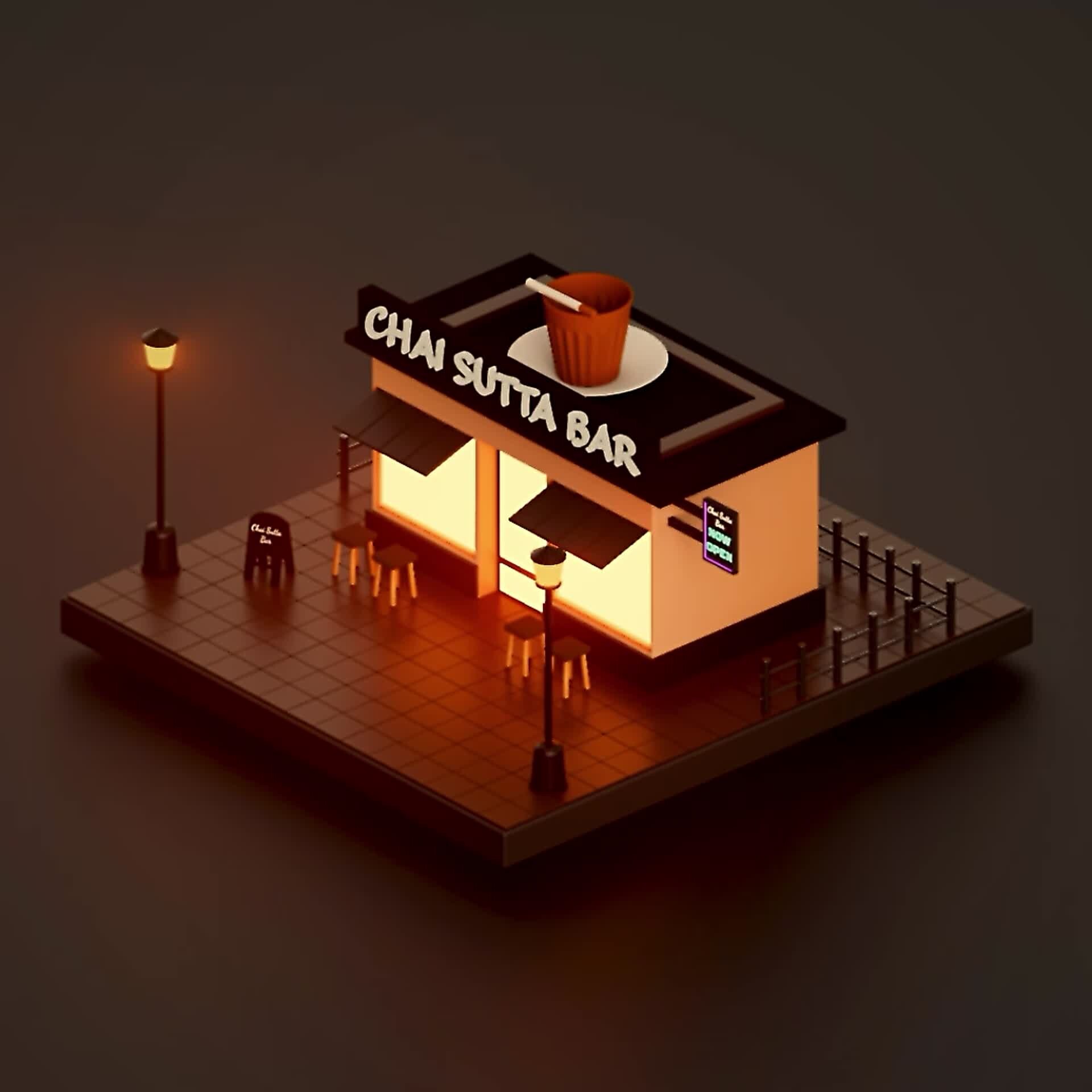 ArtStation - CHAI SUTTA BAR