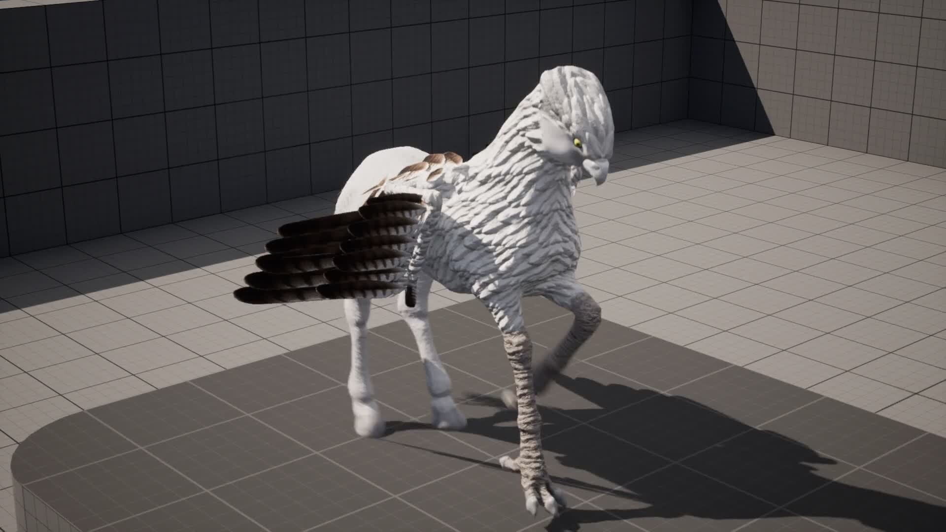 ArtStation - Hippogriff Buckbeak Animation (from Harry Potter movie)