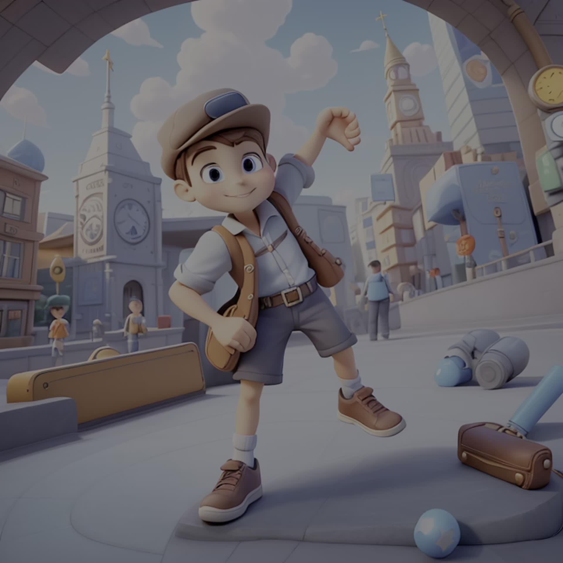 ArtStation - 3D boys - Animator - Stable Diffusion