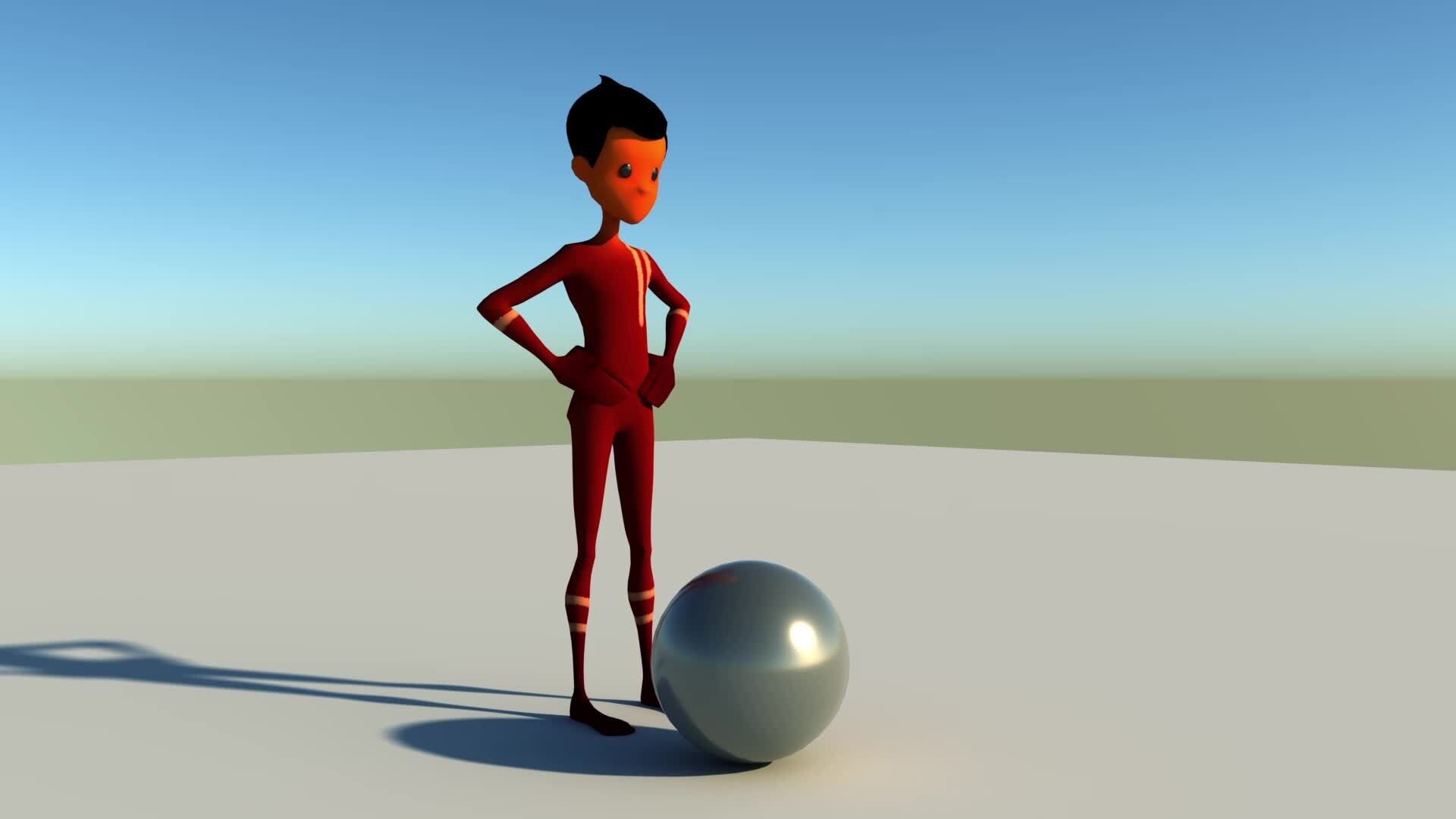 ArtStation - weight lifting Animation