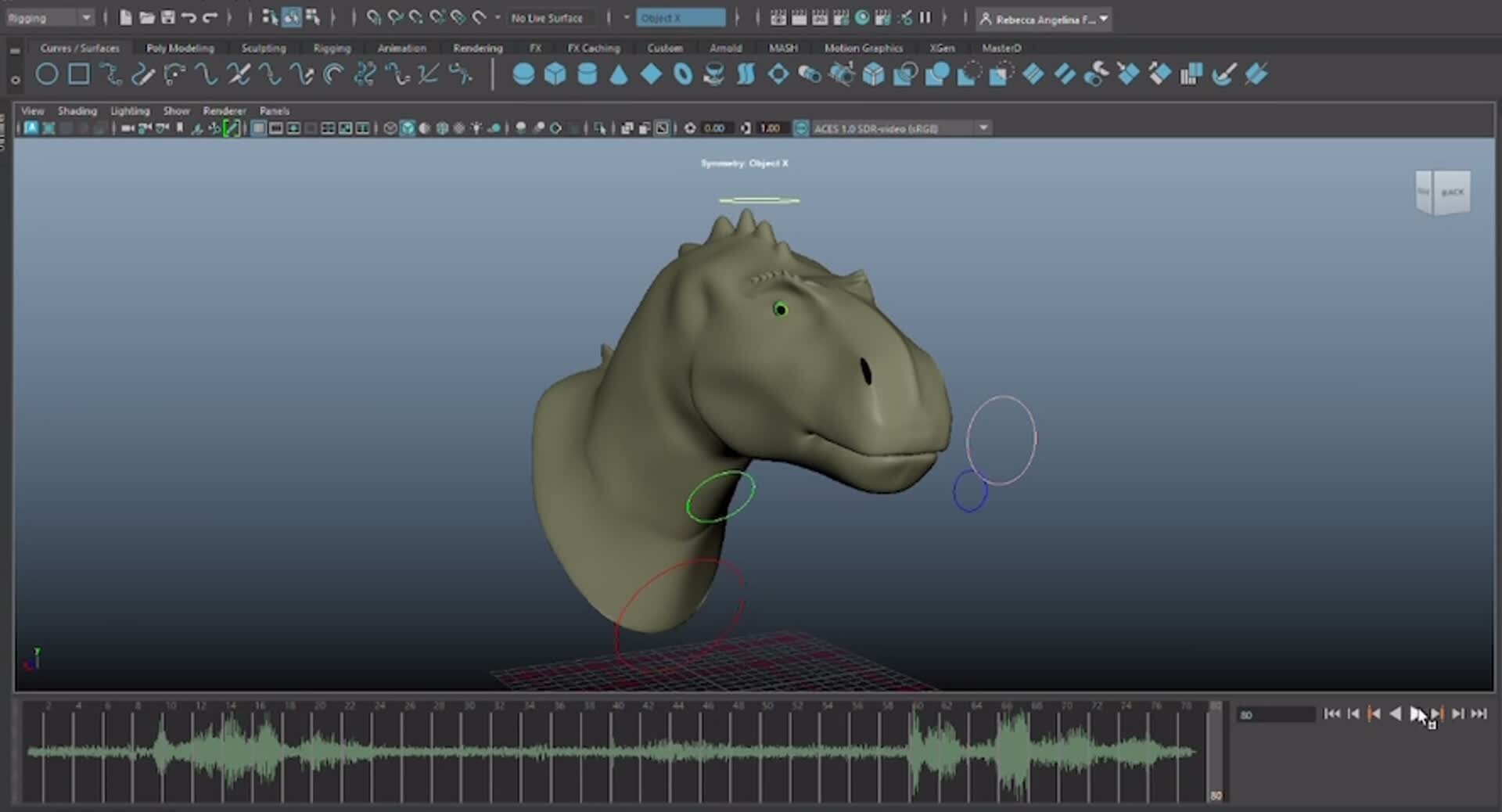 ArtStation - 3D animation of the dinosaur character Aladar