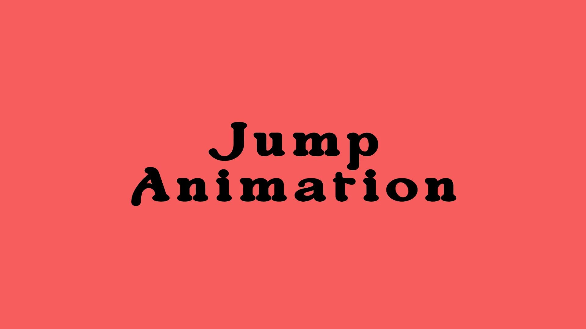 ArtStation - Jump Animation
