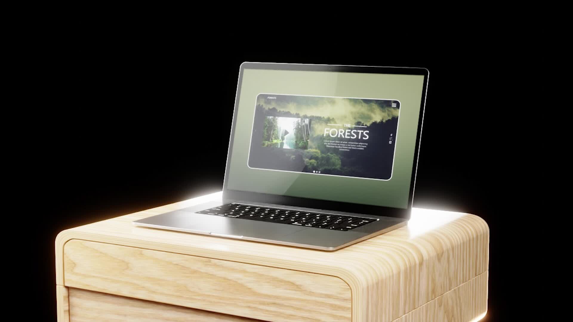 ArtStation - laptop animation