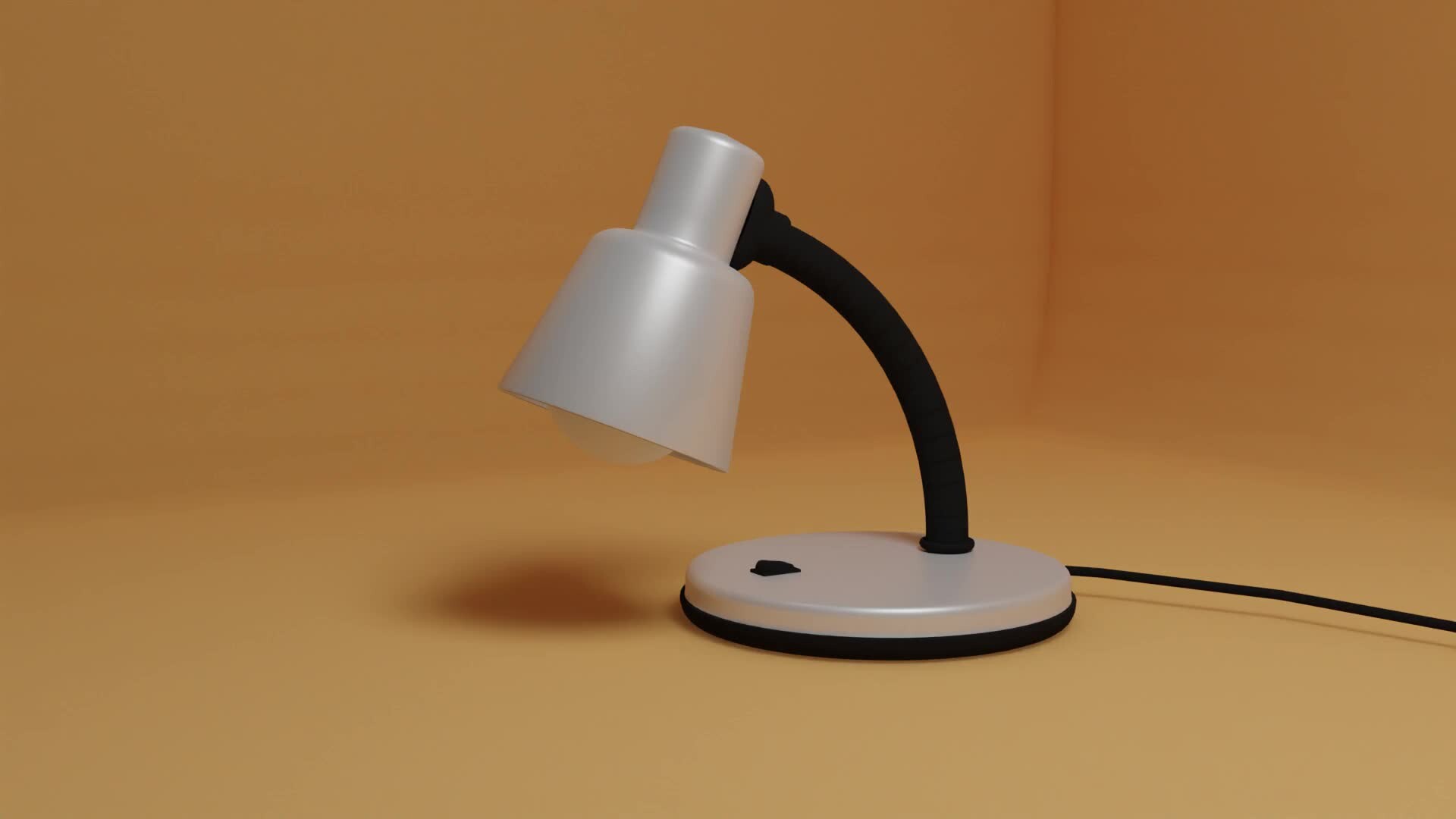 ArtStation - animated stylized switchable desk lamp