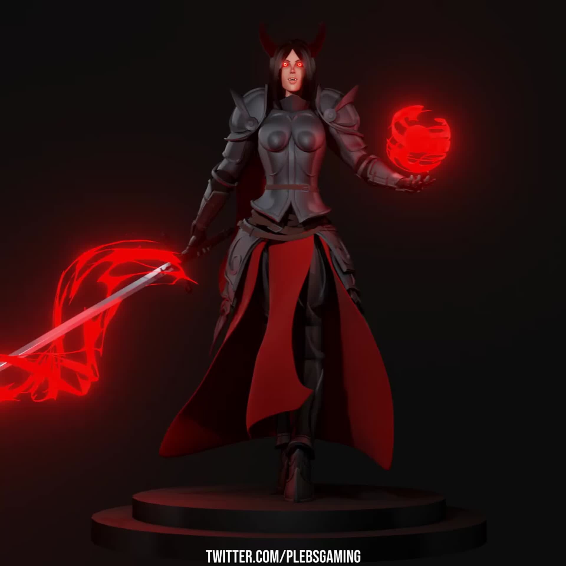 Artstation Vampire Knight Serana
