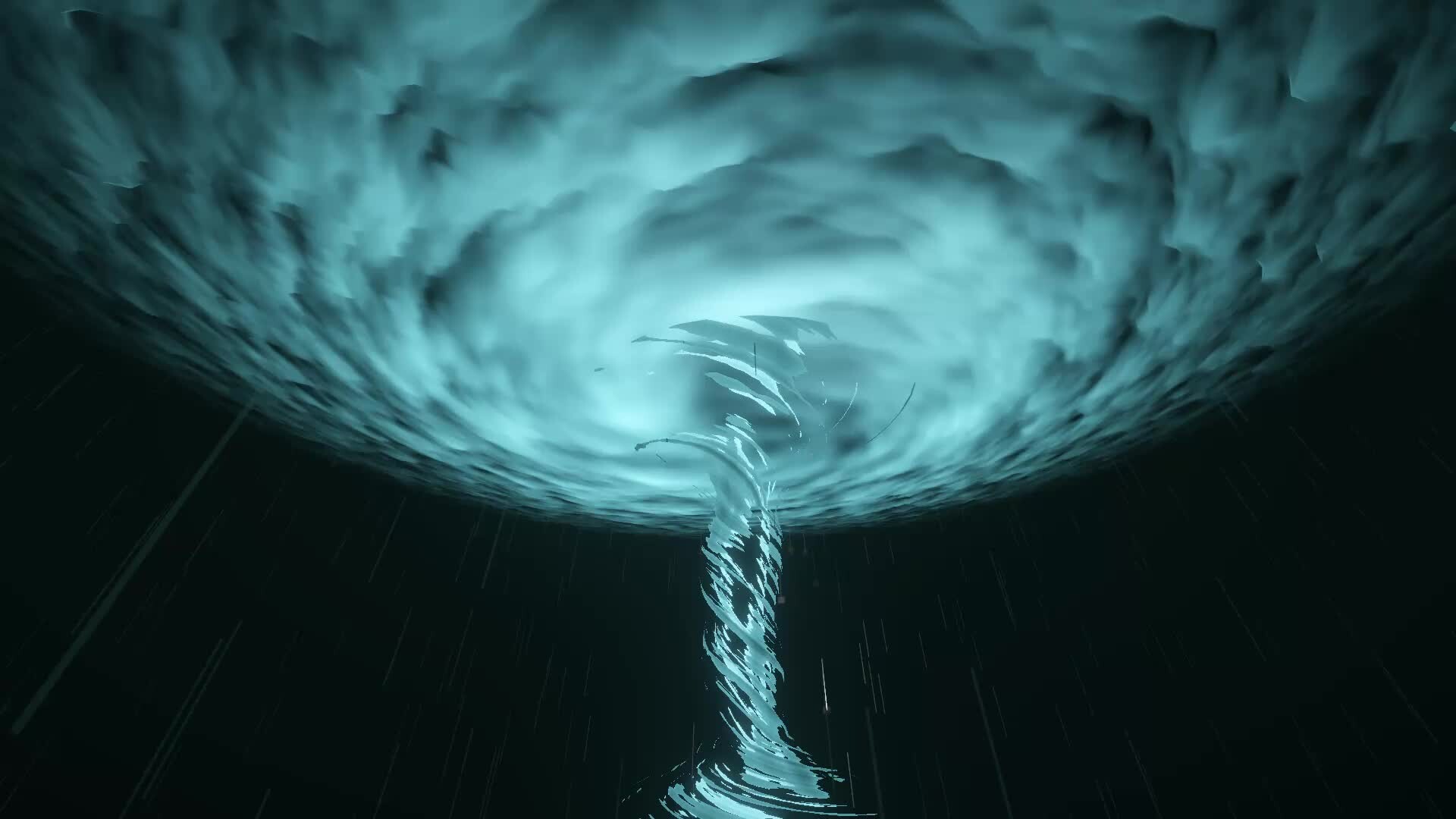 ArtStation - thunderstorm (created with shader graph)