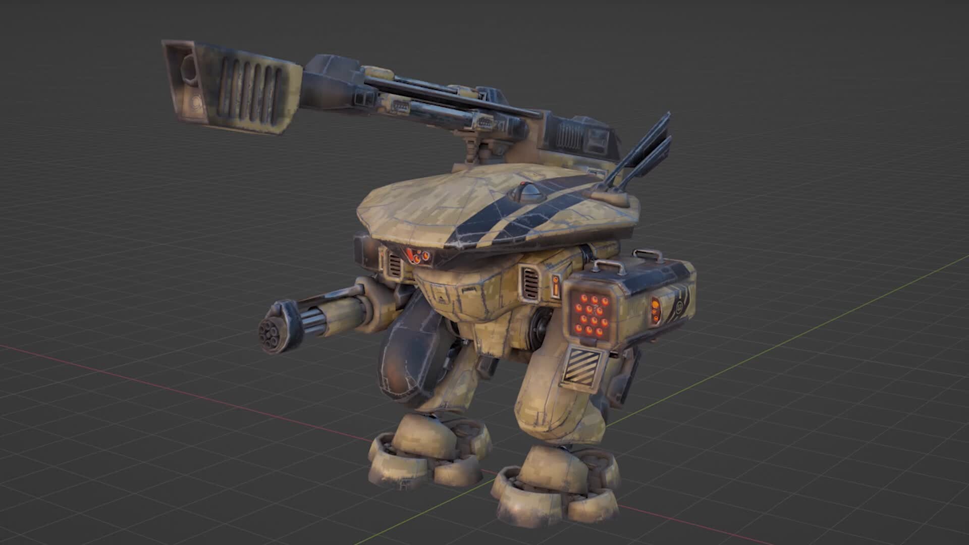 ArtStation - Mech Canon Animation