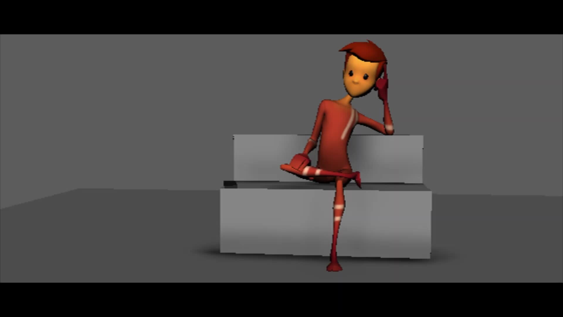 ArtStation - WIP Scared Back Anim - Stewart Rig