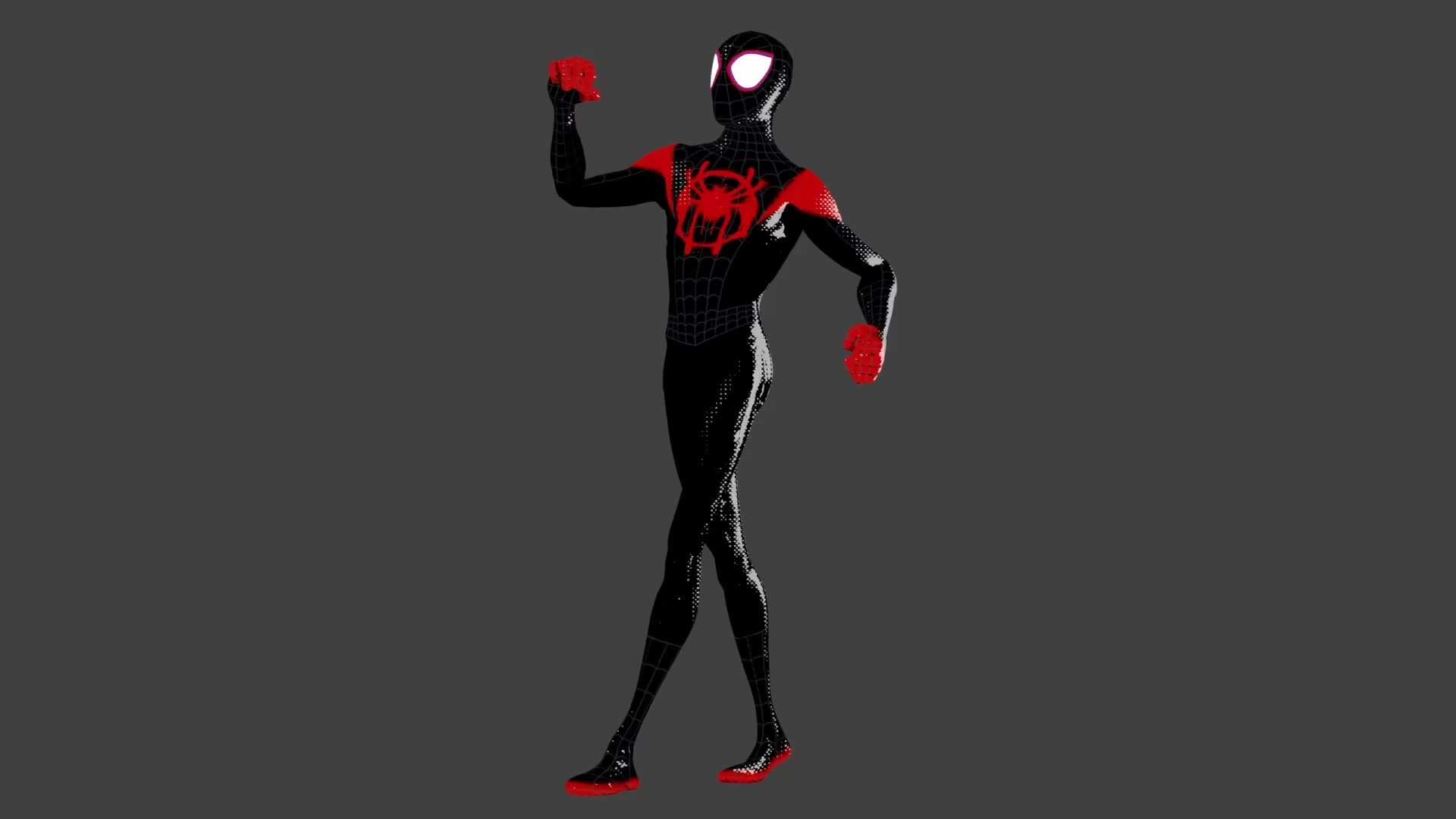 ArtStation - Miles Morales Idle Animation