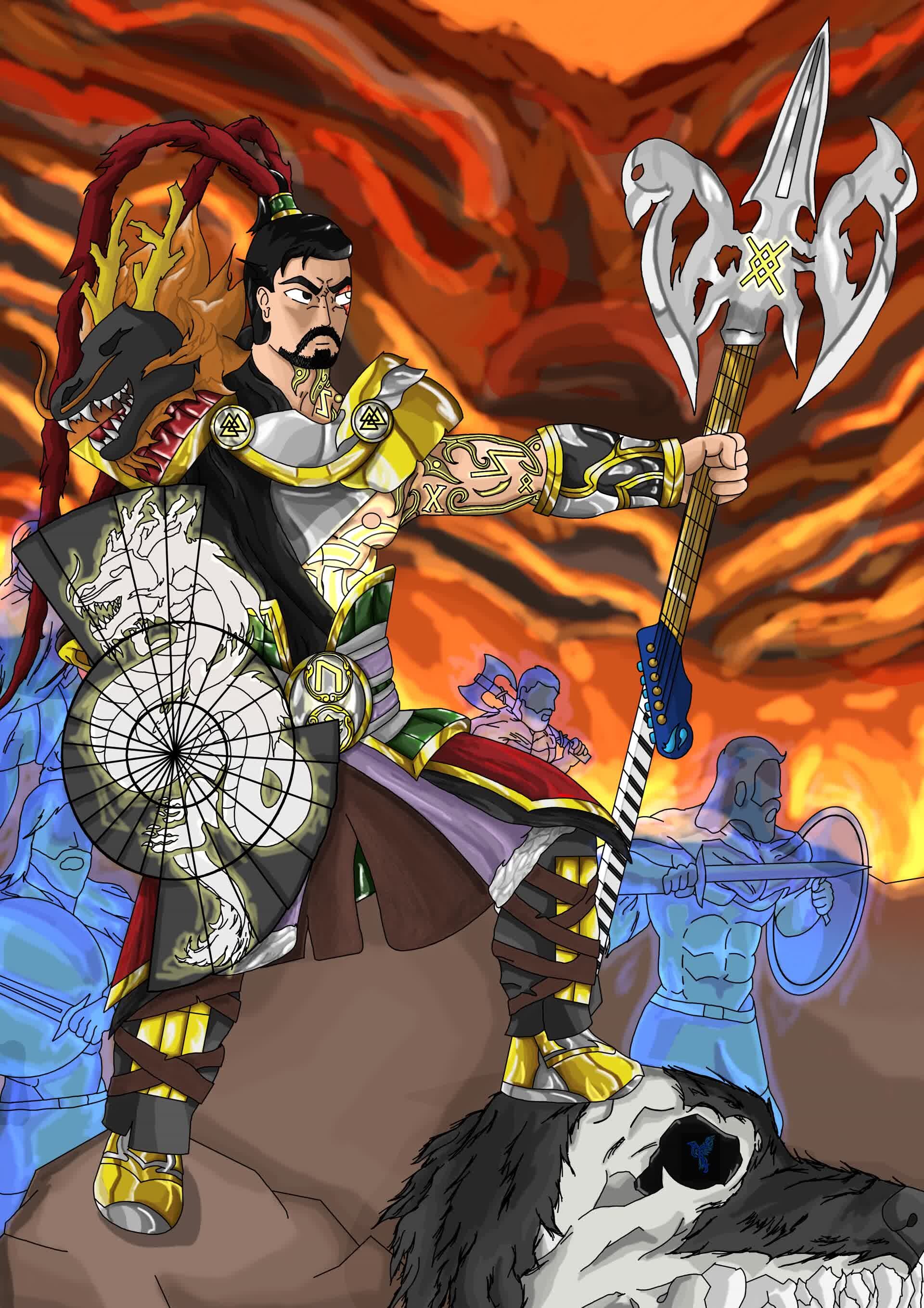 ArtStation - Animation of The king of valhalla, RamonsinH