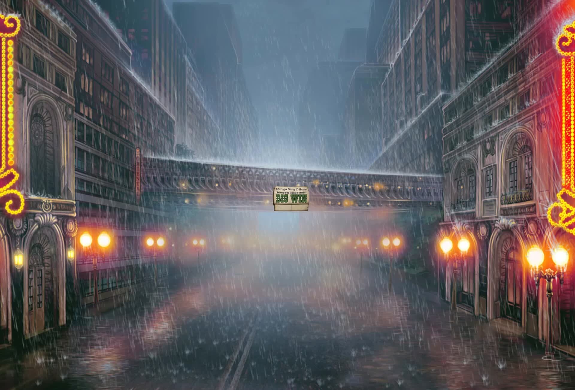 ArtStation - Big Win Animation for the online slot "Mafia Hunt"