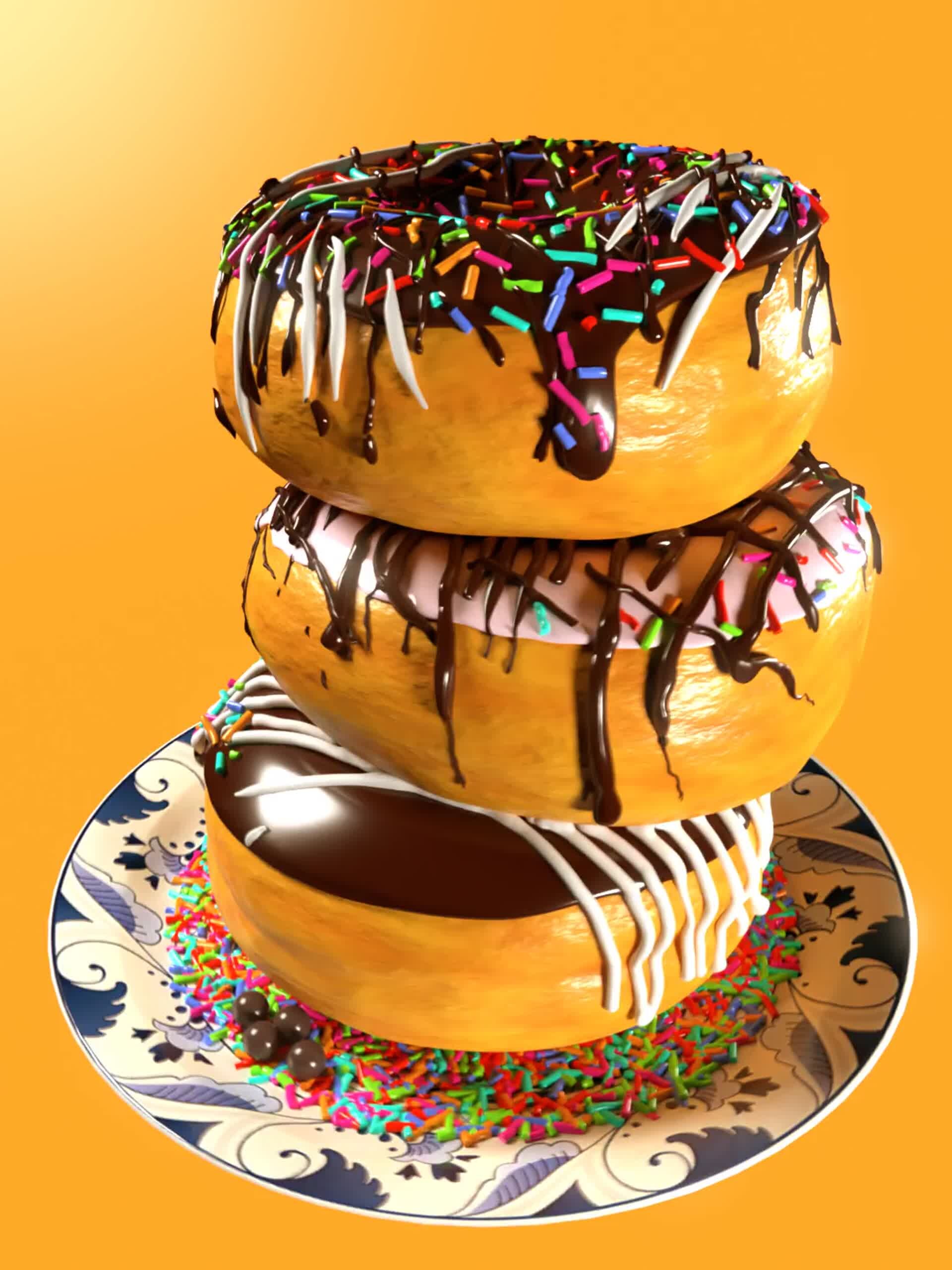 ArtStation - Donut Stack