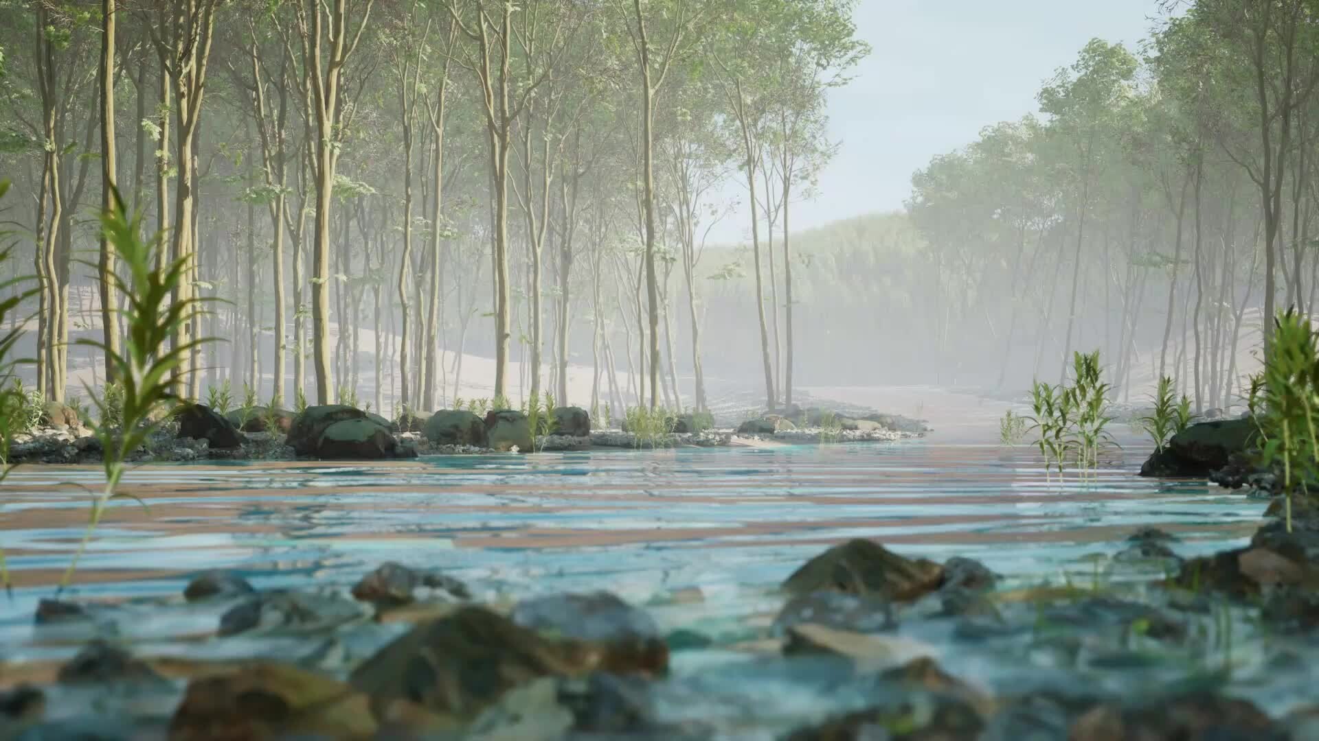 ArtStation - Unreal Engine 5 Serene River