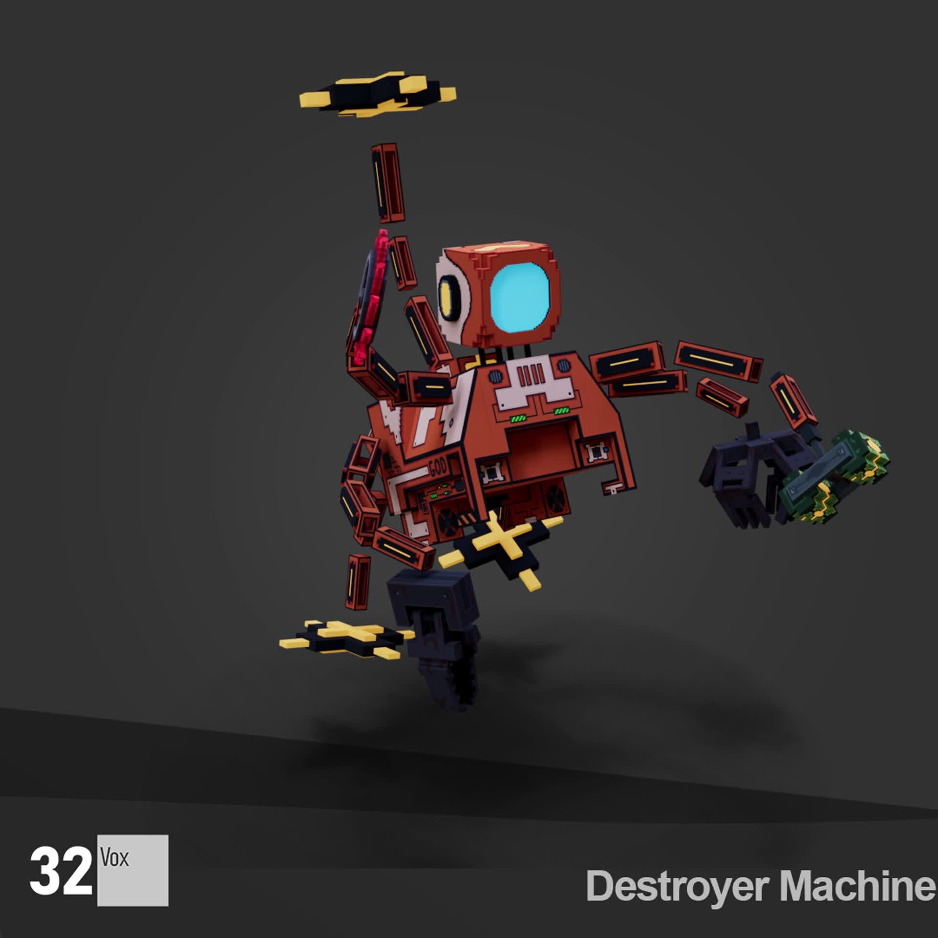 ArtStation - DESTROYER MACHINE