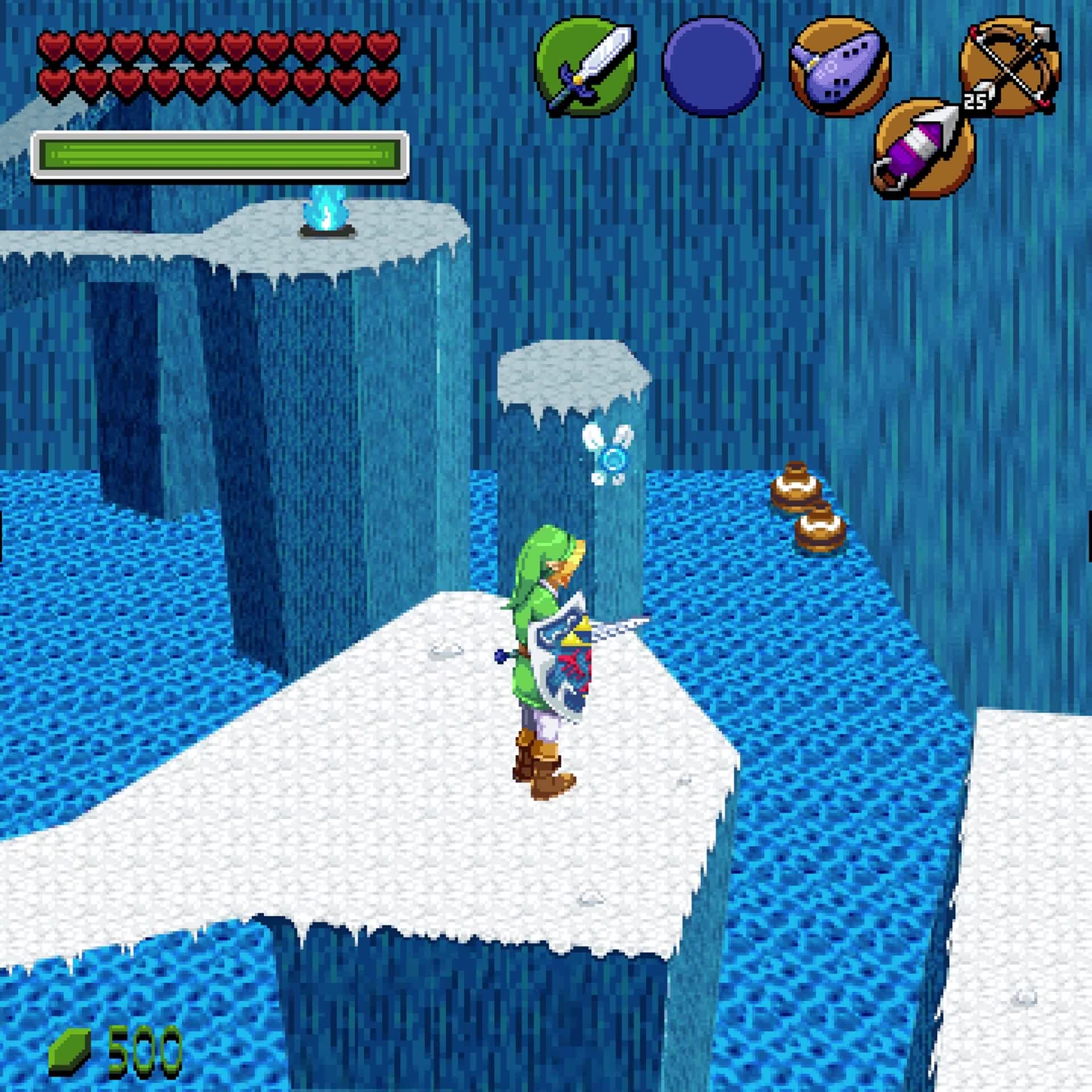 ArtStation - Animation - Legend of Zelda: OoT Menu Recreation