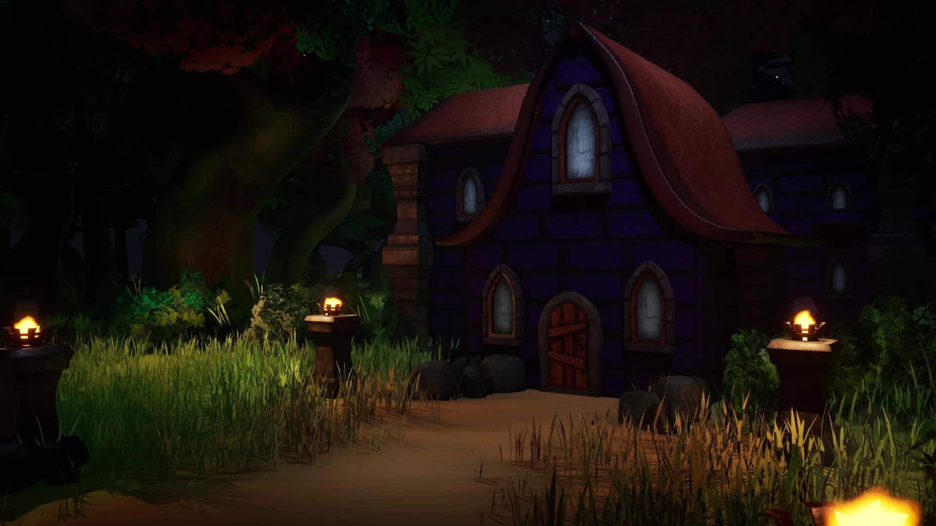 ArtStation - Stylized 3D Environment - Shuggu Project