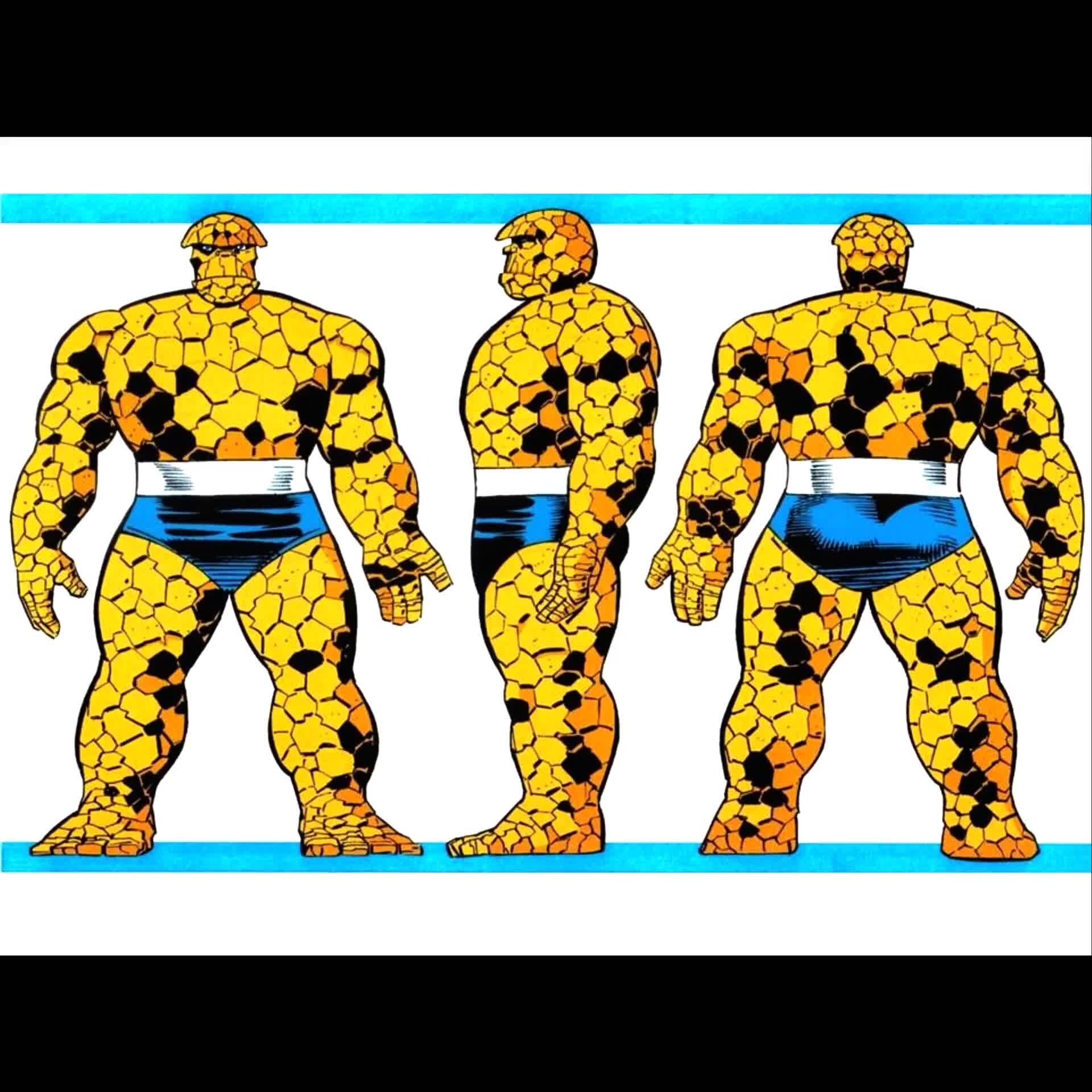 ArtStation - Fantastic Four Thing Character 3D Model