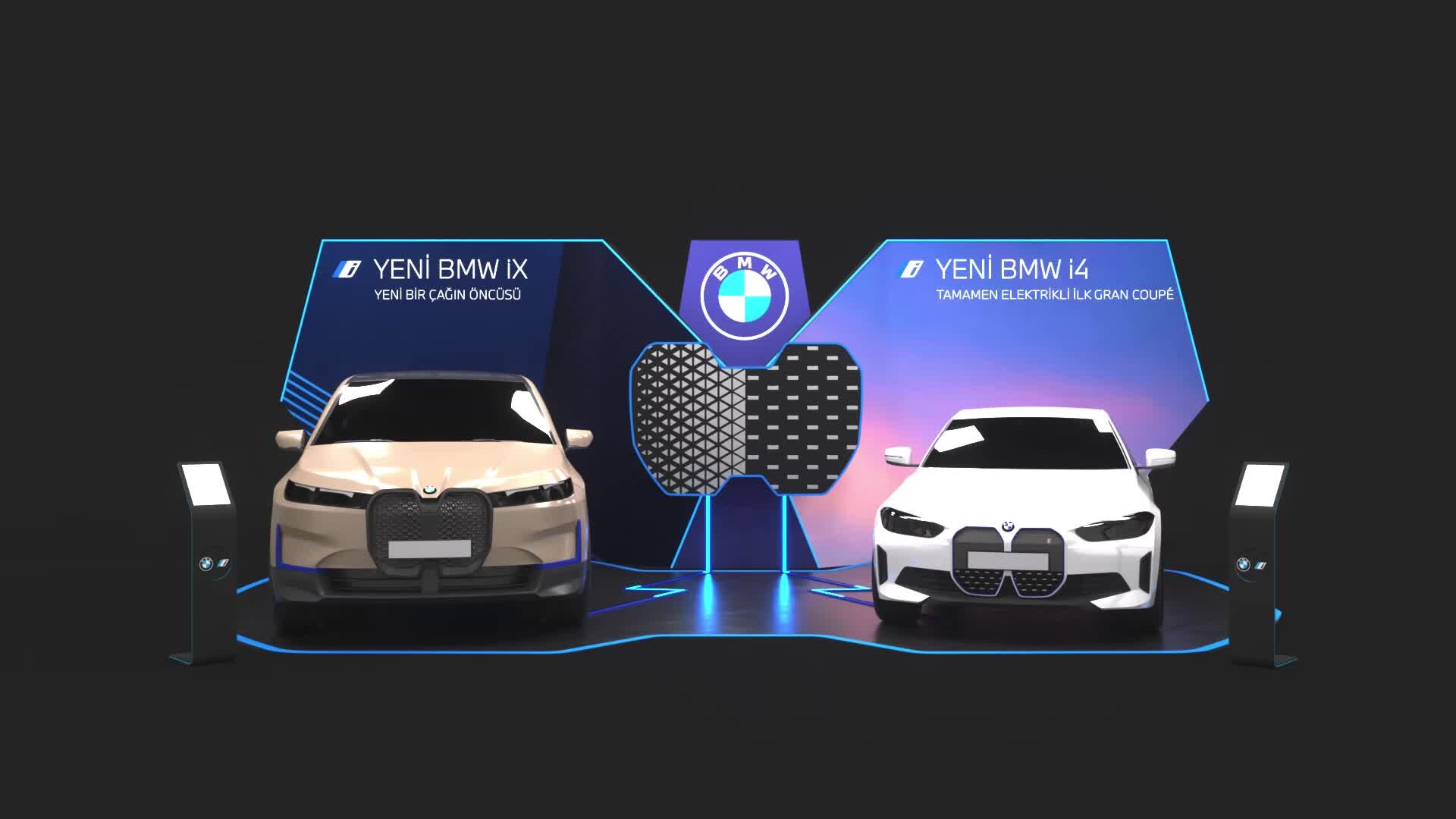 ArtStation - BMW Electric Car Display Stand