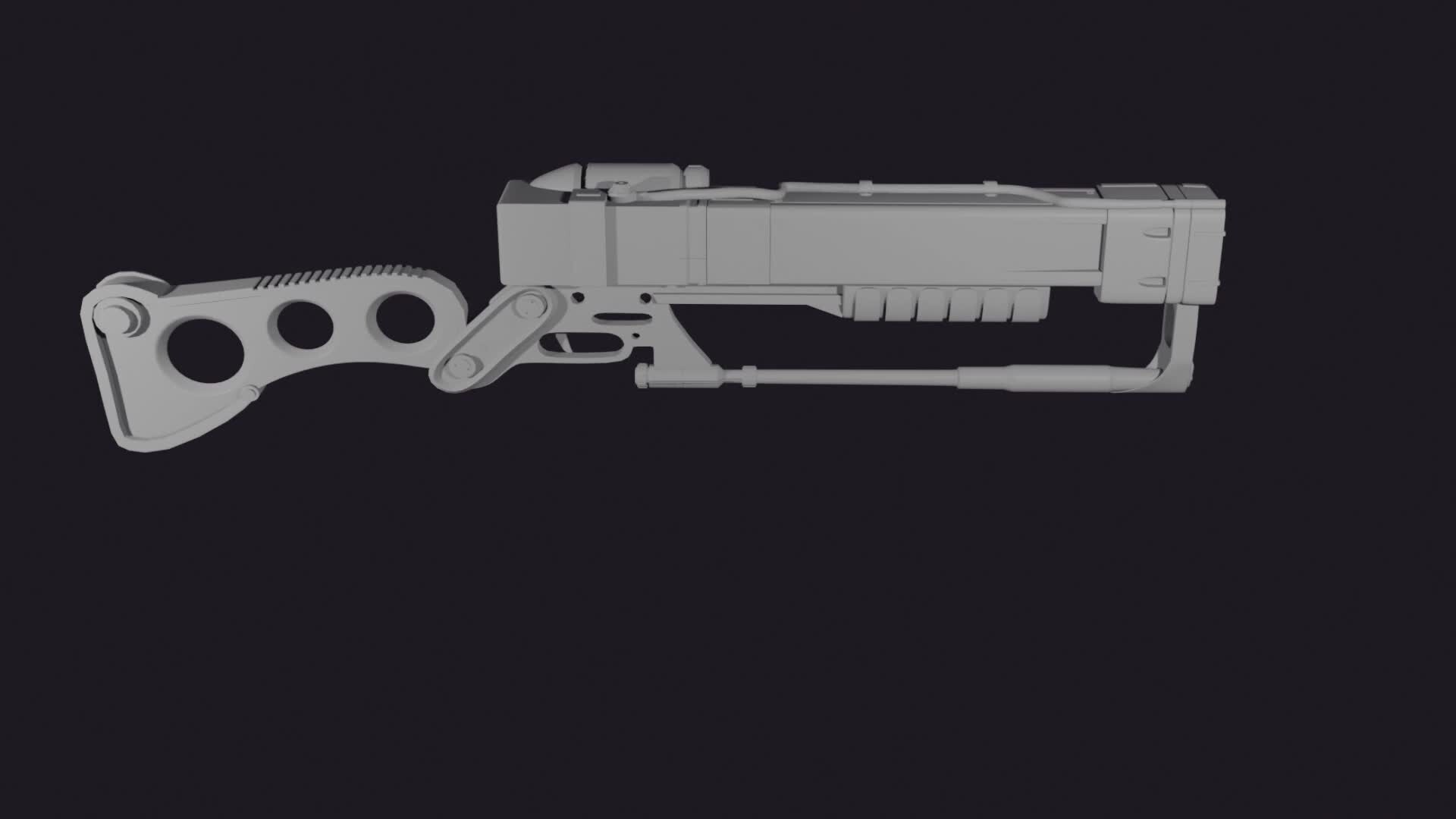 ArtStation - Gun of Fallout 4