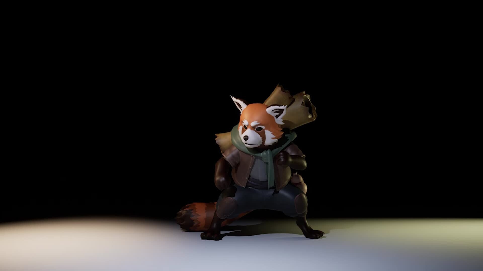 ArtStation - Red Panda Rig