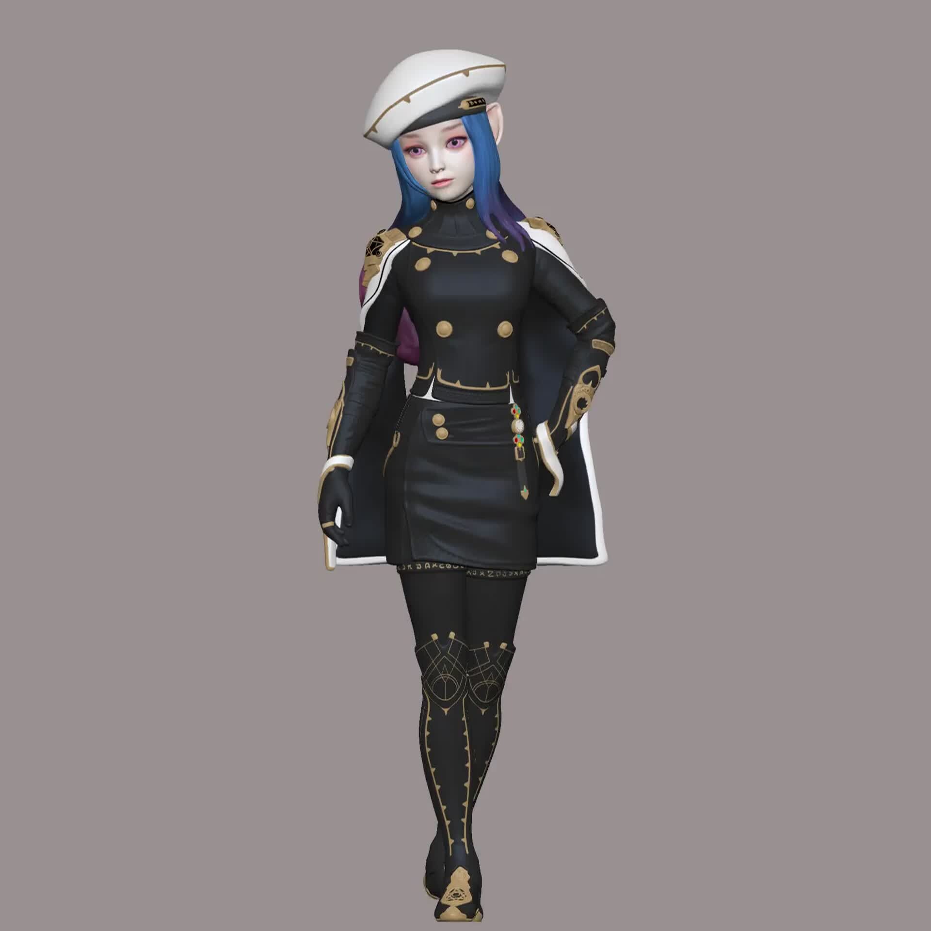 ArtStation - Genshin Impact's Xingqiu Inspired 3D Model