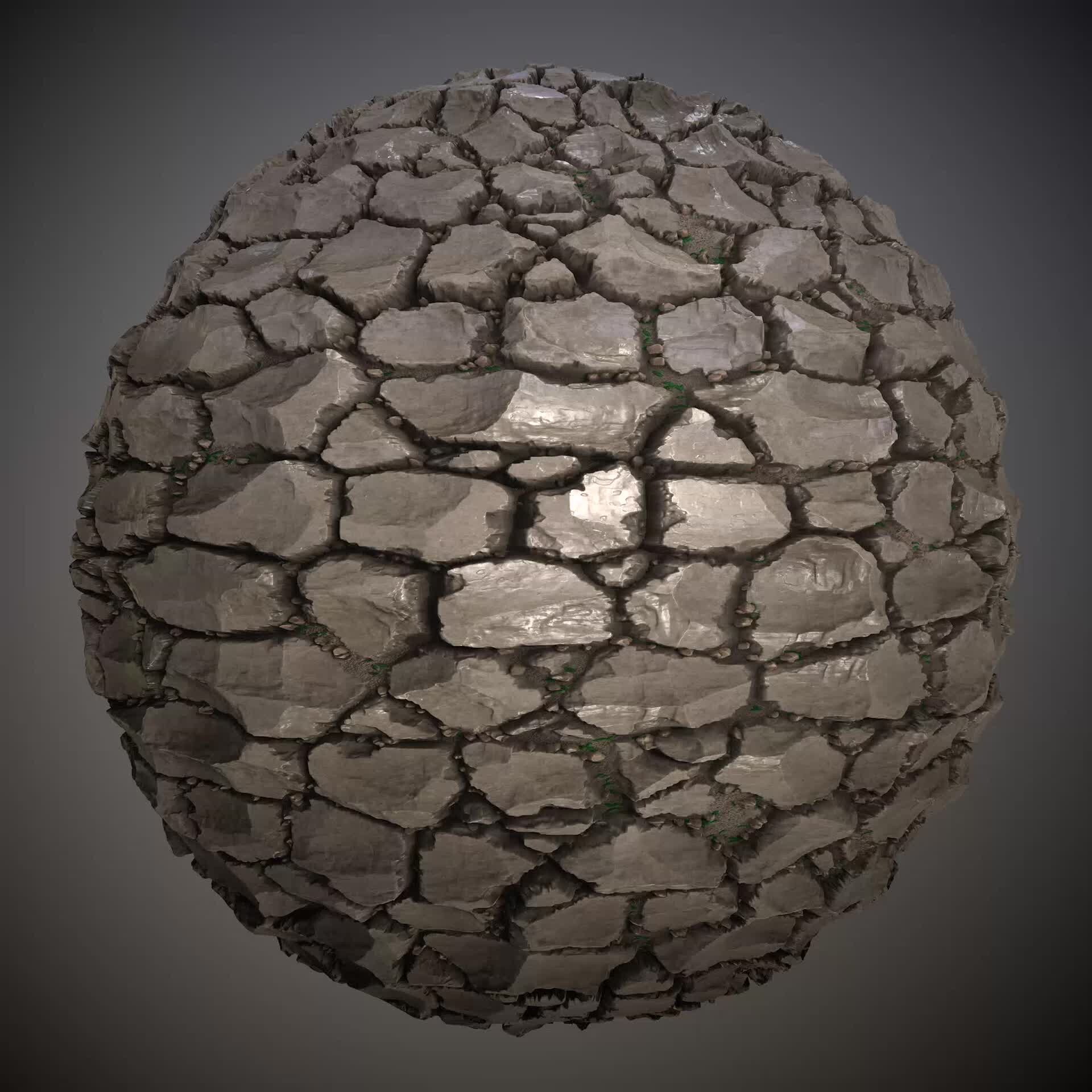 ArtStation - Procedural Stone Formation.